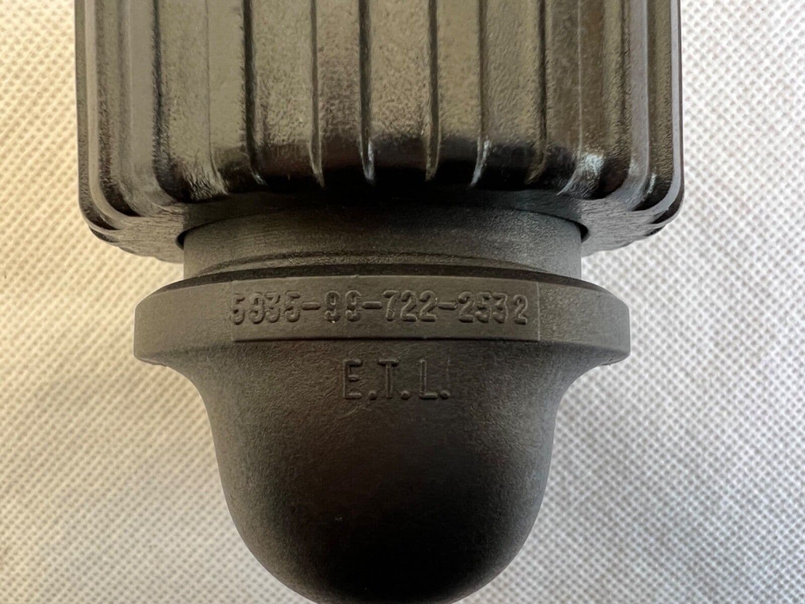 Ex Army Military Right Angle 3 Pin Generator Festoon Connector Plug D5D