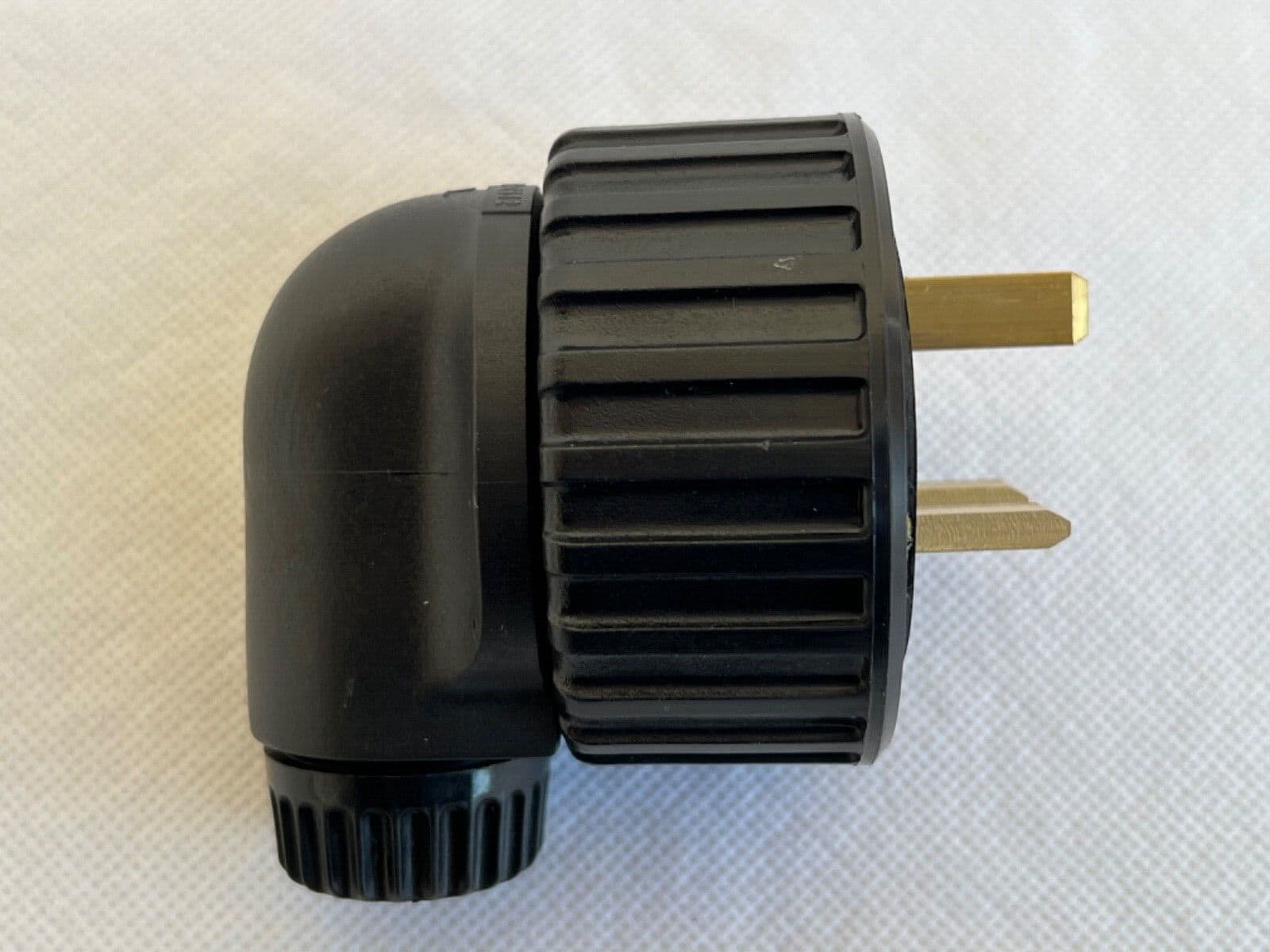 Ex Army Military Right Angle 3 Pin Generator Festoon Connector Plug D5D