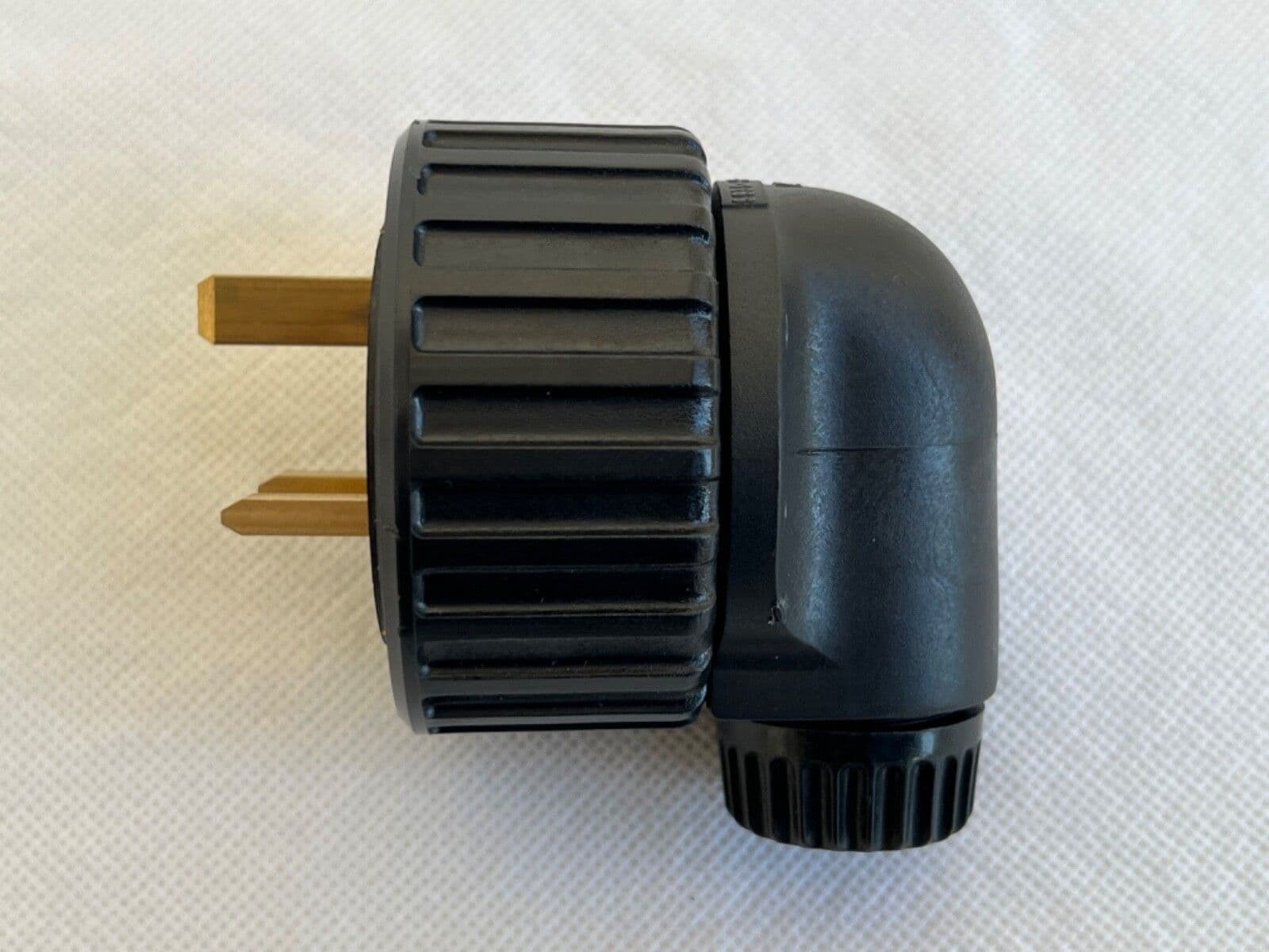 Ex Army Military Right Angle 3 Pin Generator Festoon Connector Plug D5D