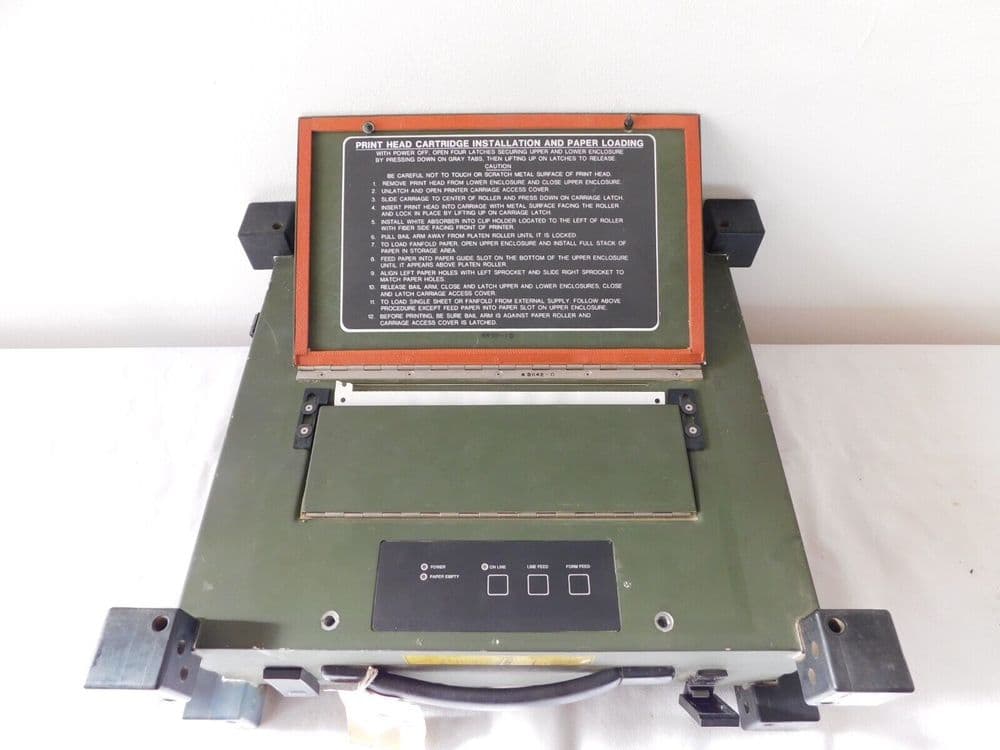 Ex Army Military Vehicle Printer Ptarmigan PL60
