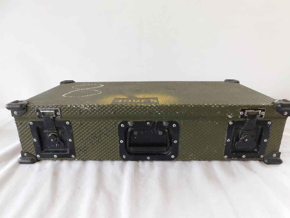 Ex Military Aluminium Green Storage Transport Case With Foam Inside PC50