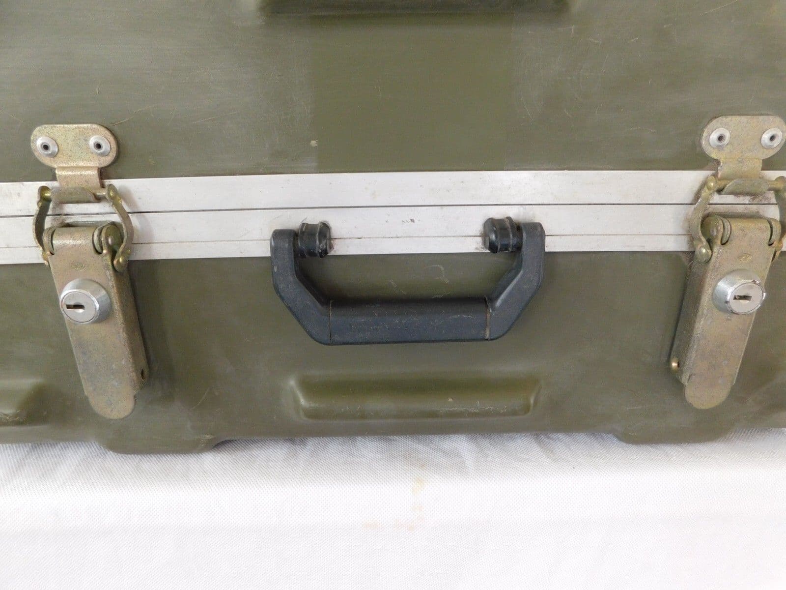 Ex Military Olive Green Storage Transport Case With Wheels PC29