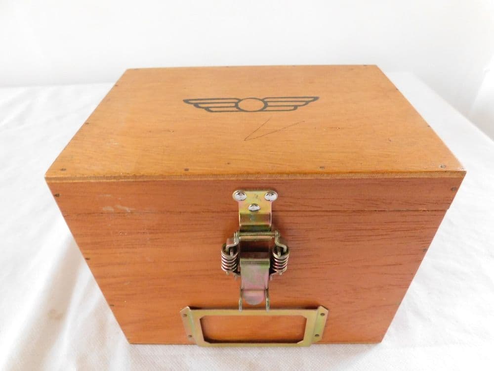Ex MOD Wooden Storage Transport Case With Foam Inside D4D