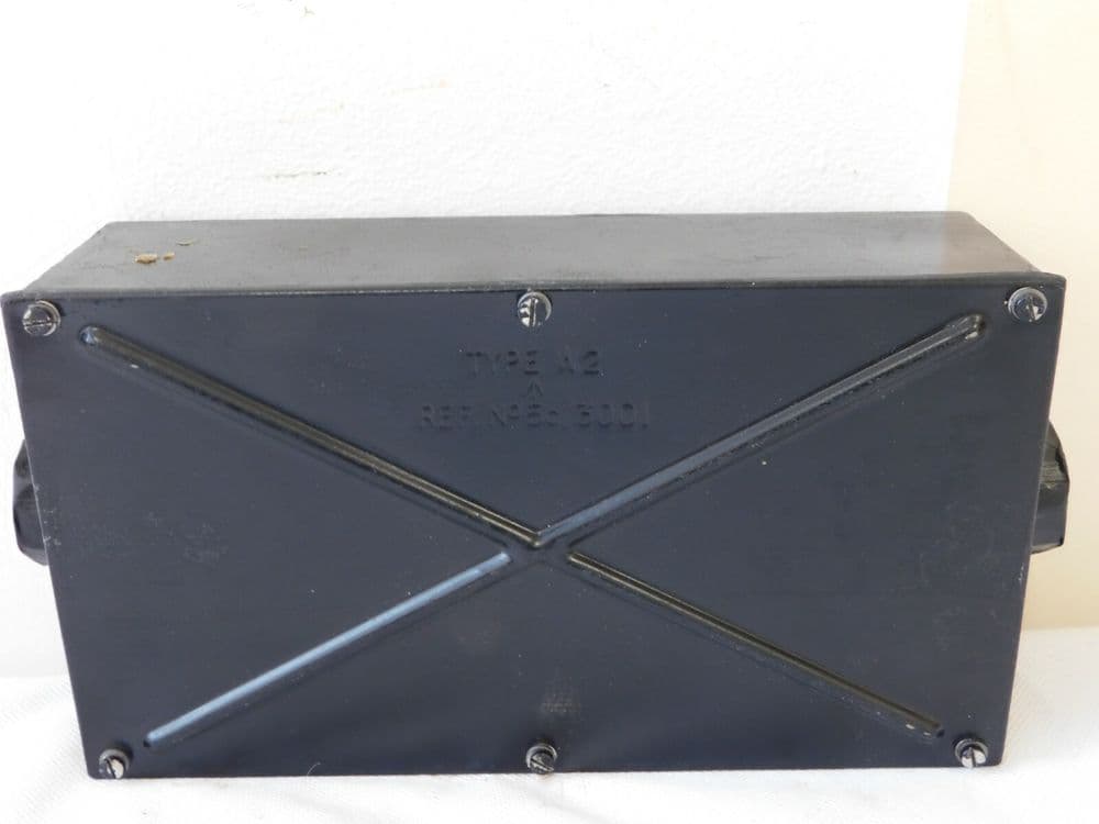 Ex Navy Aircraft Radio Interference Suppressor Box Type W2 Ref 5C/3001 1R6C