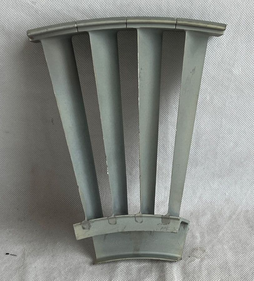 Ex RAF Aircraft Aircraft Jet Engine Stator Vane 23cm Long BR69088 D5C