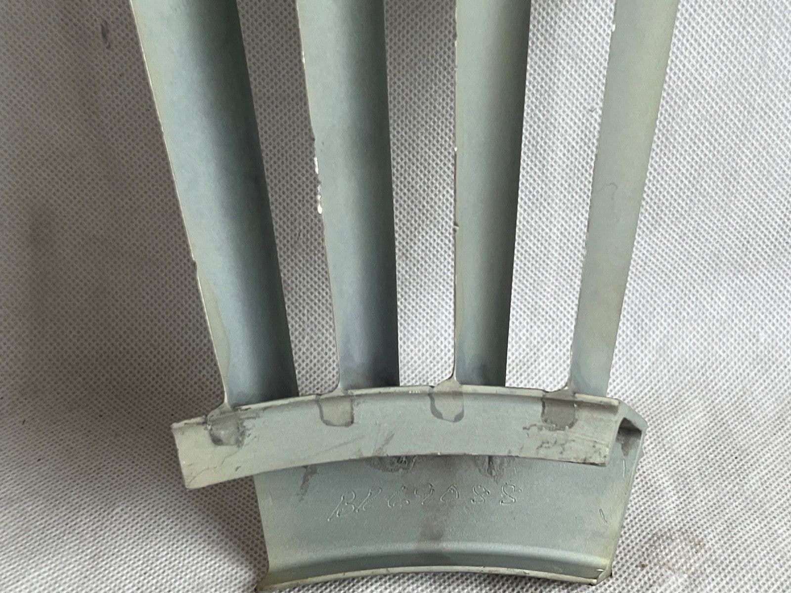 Ex RAF Aircraft Aircraft Jet Engine Stator Vane 23cm Long BR69088 D5C