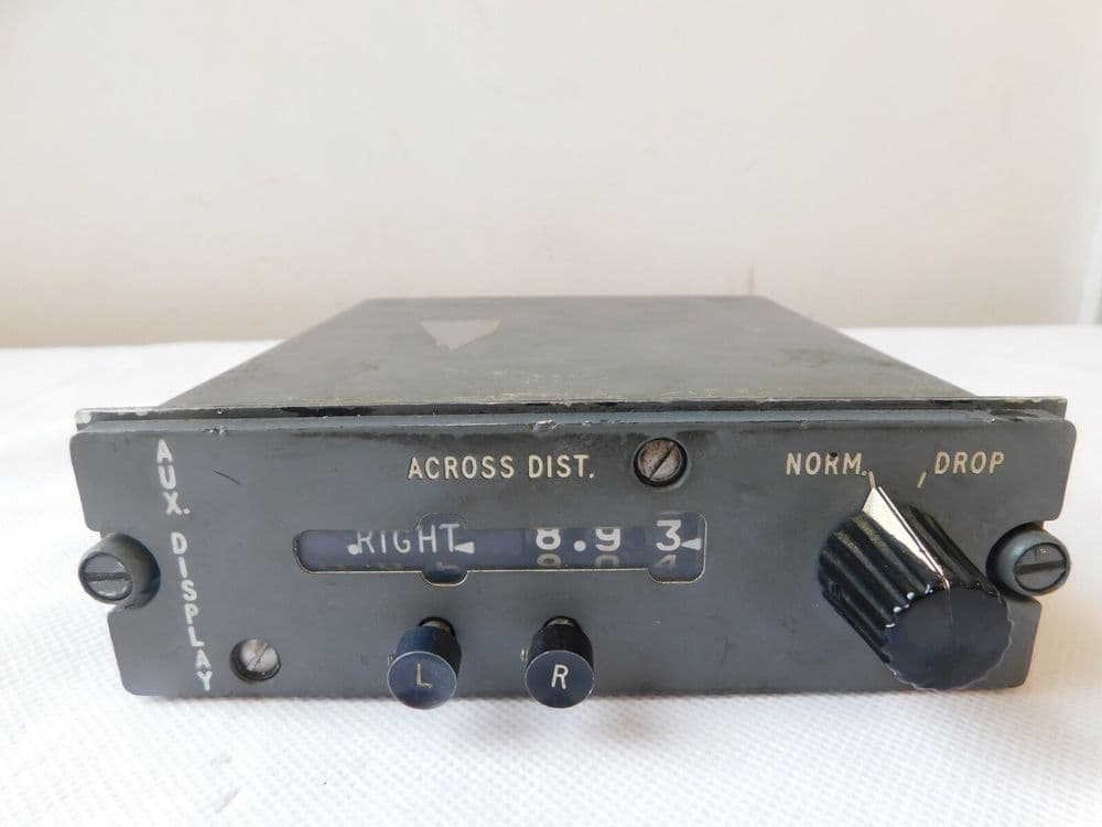 Ex RAF Aircraft Decca Navigation Auxiliary Display Type 9478G 1R8A