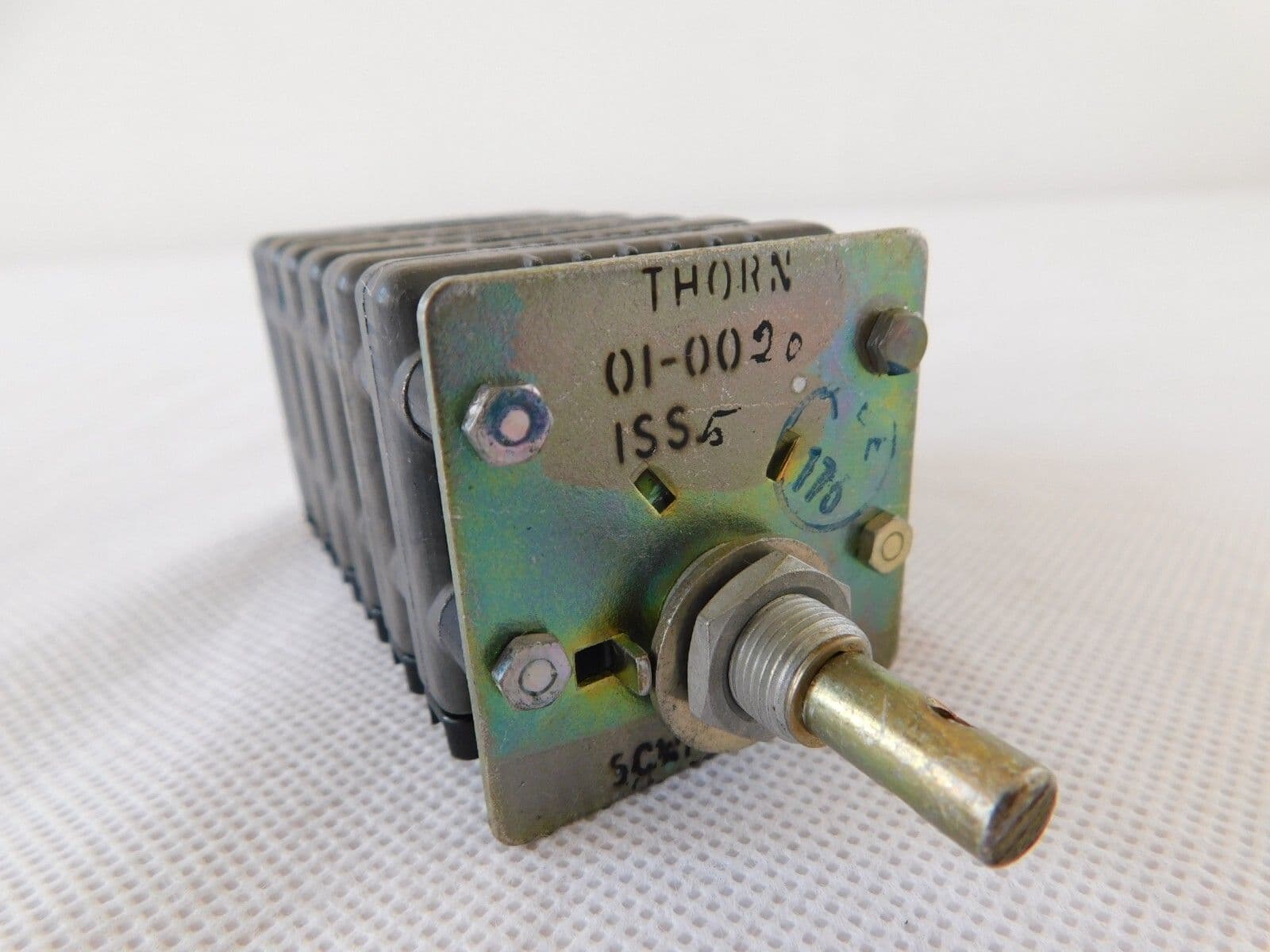 Ex RAF Aircraft Dimmer Switch Ref No 5CW/11509 D6B