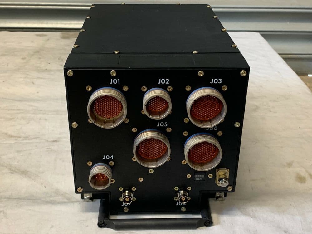 Ex RAF Aircraft Electronic Equipment Housing Assembly GR383E