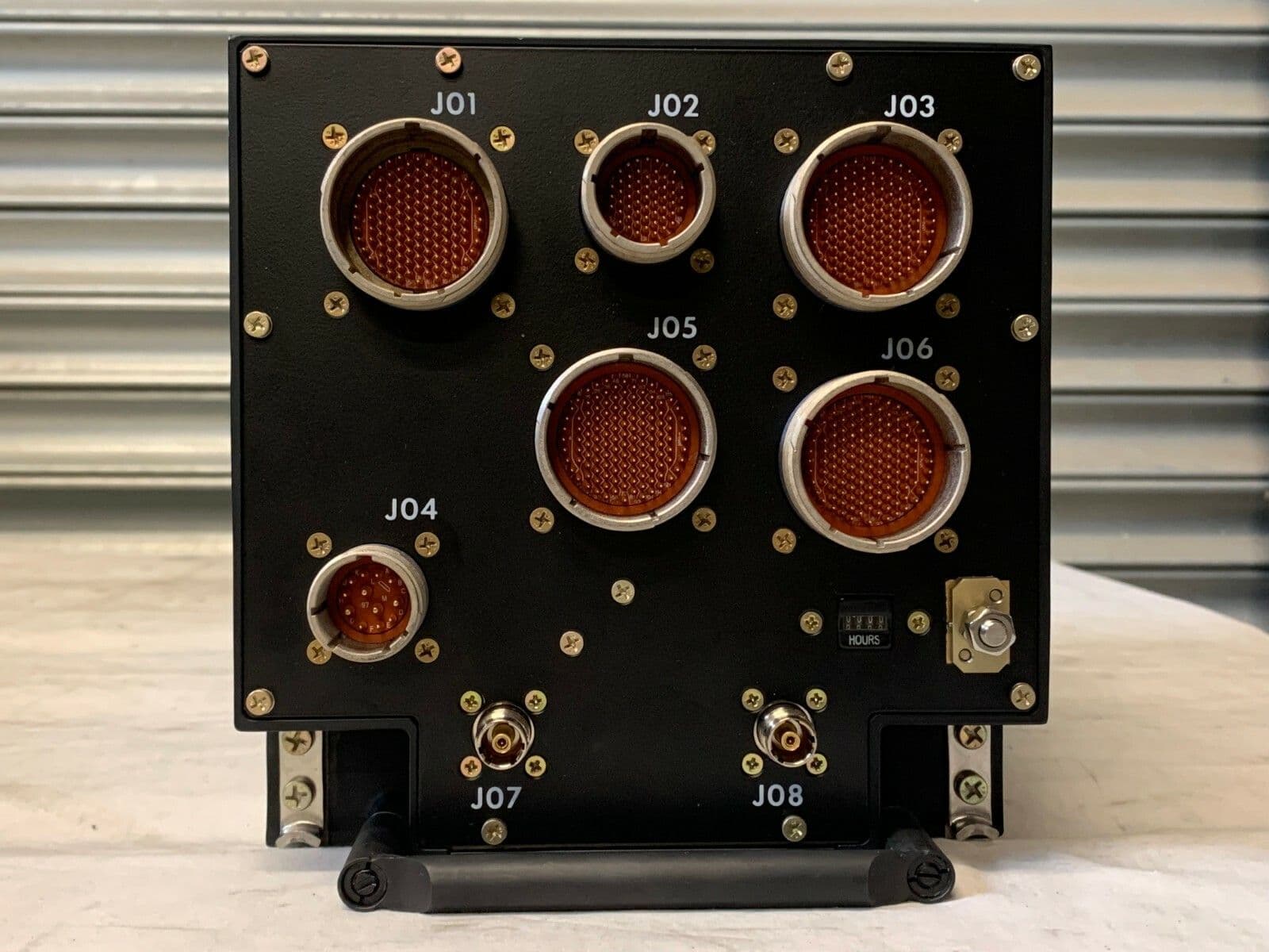 Ex RAF Aircraft Electronic Equipment Housing Assembly GR383E