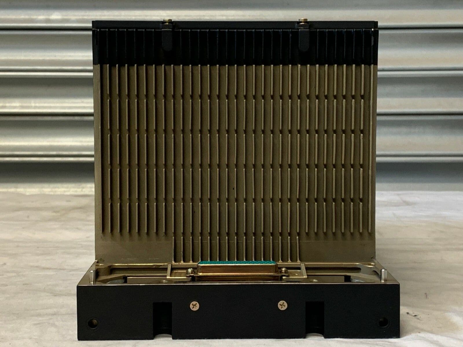 Ex RAF Aircraft Electronic Equipment Housing Assembly GR383E