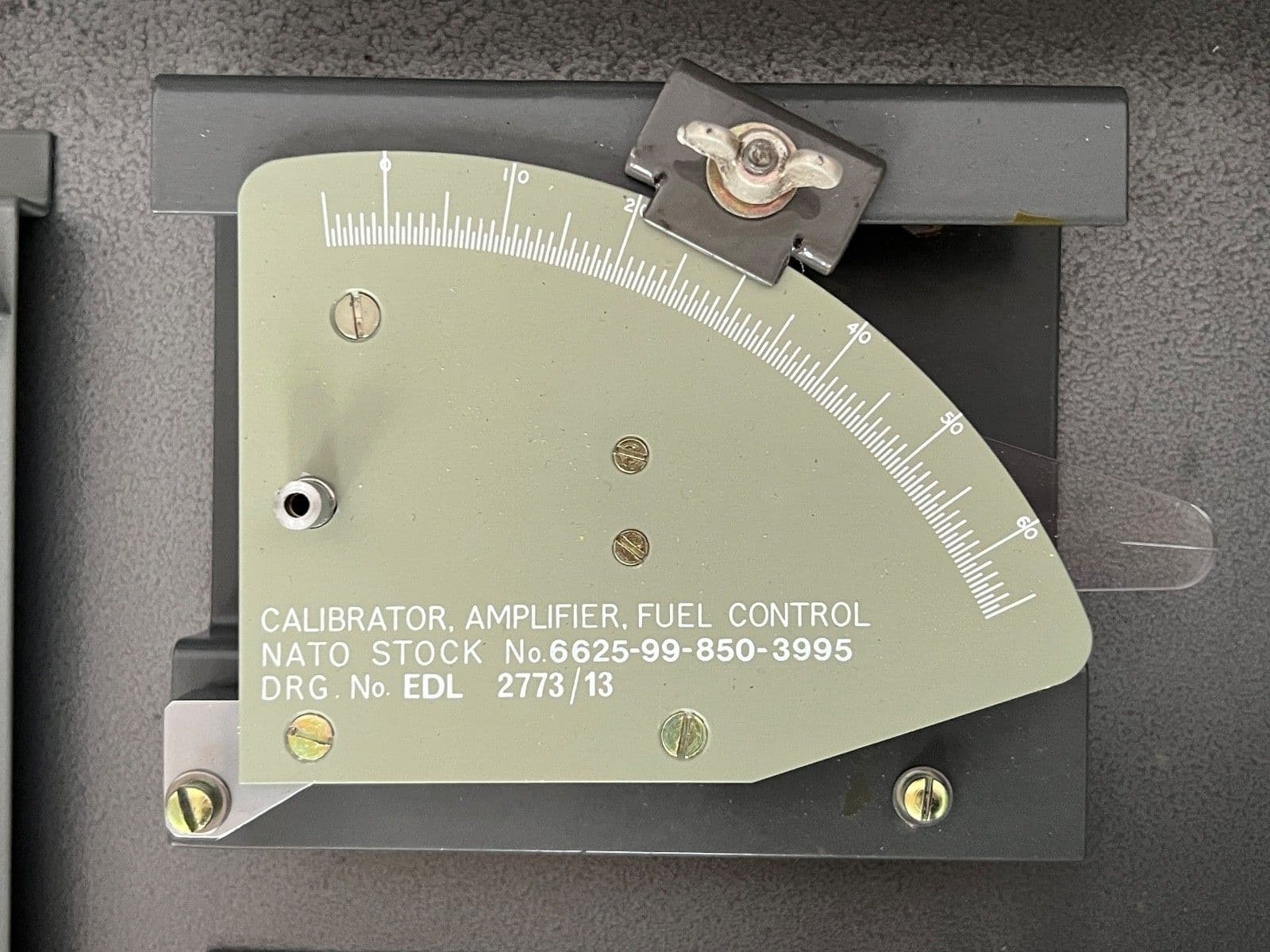 Ex RAF Aircraft Fuel Calibrator With Accessories Kit in Case EDL 2659 D6D