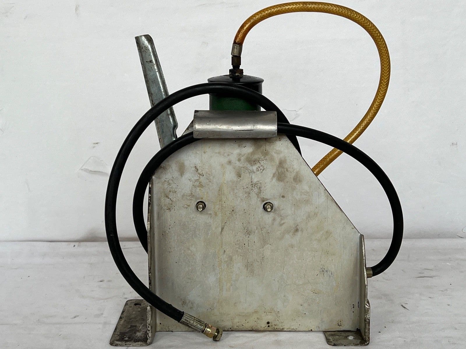 Ex RAF Aircraft Ground Crew Air Hand Pump With Pressure Gauge D6E