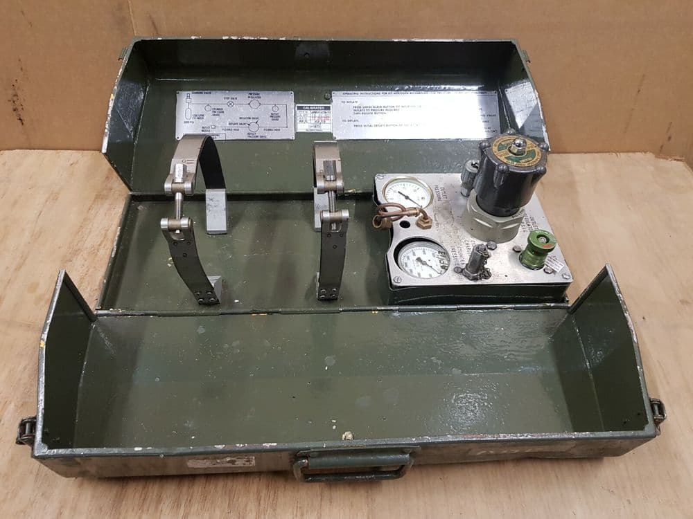 Ex RAF Aircraft Ground Crew Low Pressure Nitrogen Charging Kit No Tank GR400A