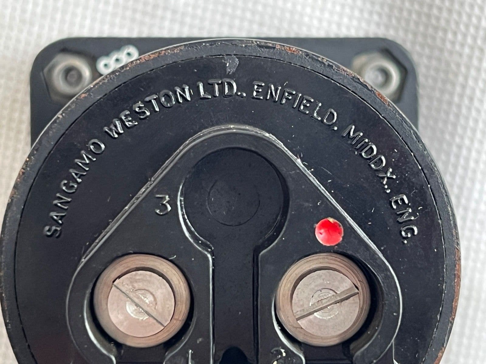 Ex RAF Aircraft Height Indicator Meter 0-5000 Sangamo Weston Ltd 1R8C