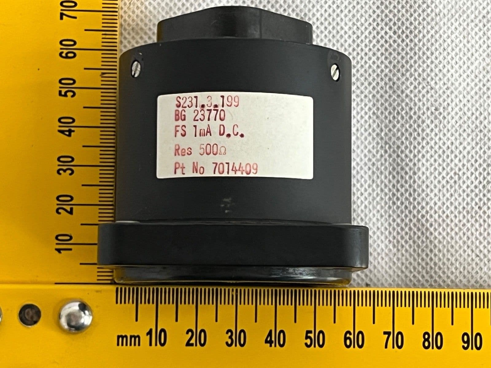 Ex RAF Aircraft Height Indicator Meter 0-5000 Sangamo Weston Ltd 1R8C