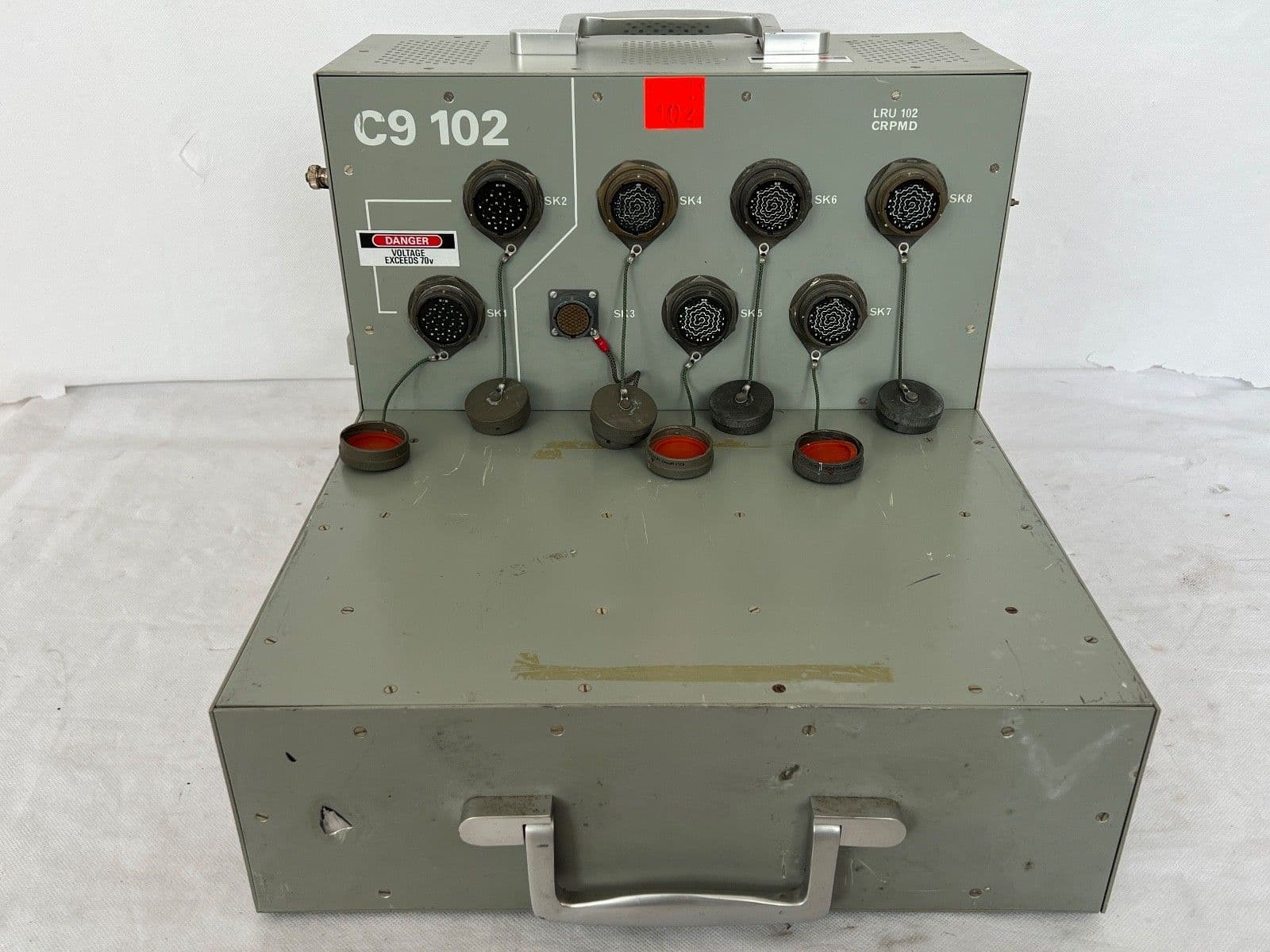 Ex RAF Aircraft LRU 102 Adaptor Test Set Local 71-60-100-023 PL11