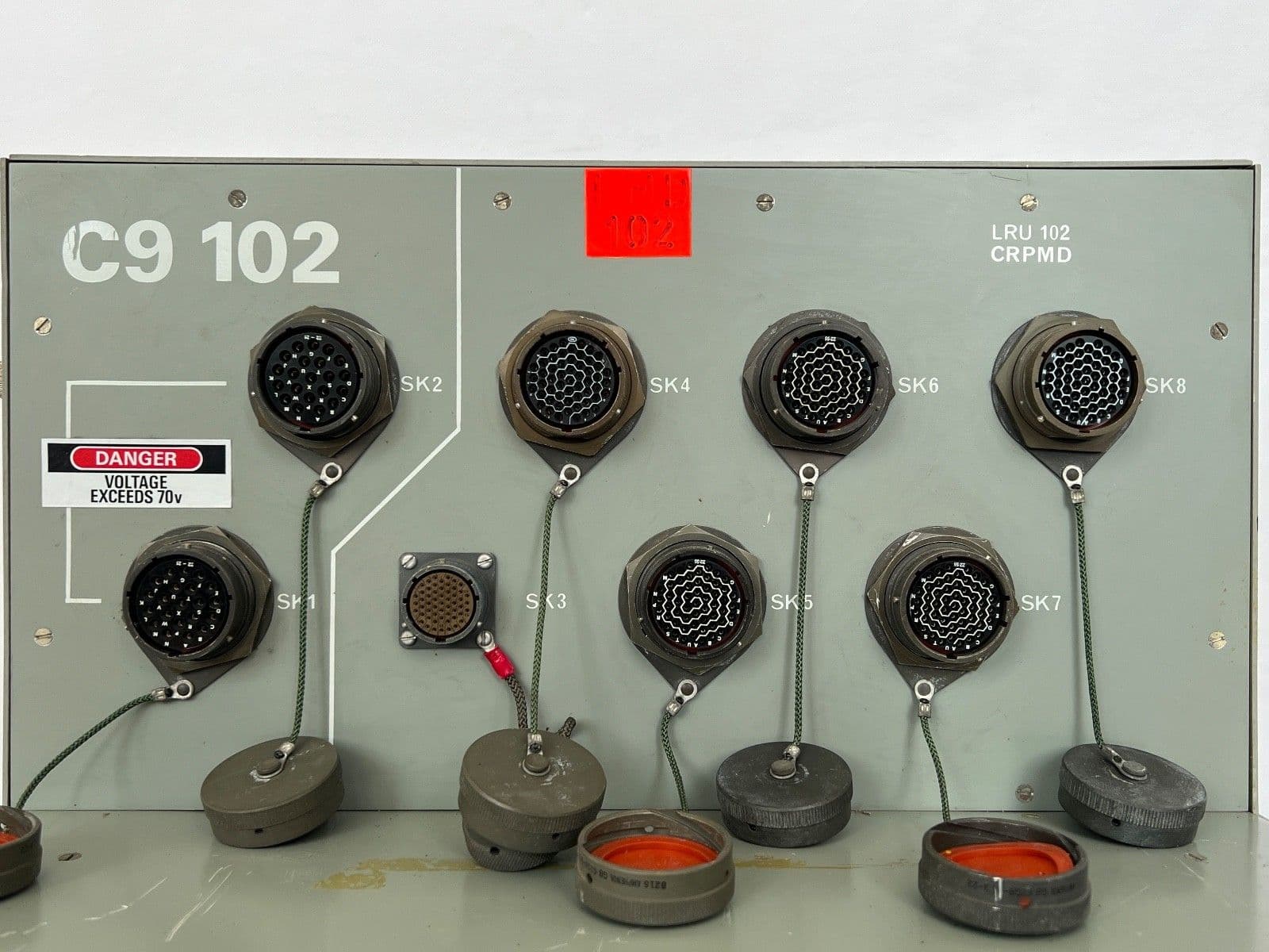 Ex RAF Aircraft LRU 102 Adaptor Test Set Local 71-60-100-023 PL11