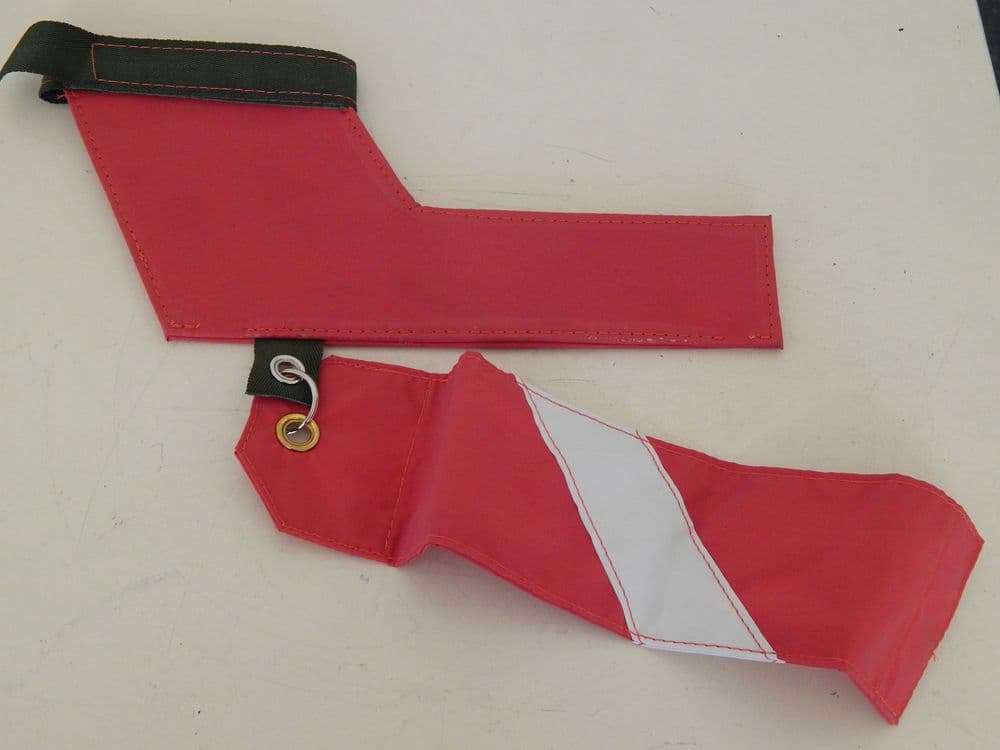 Ex RAF Aircraft Pitot Head Cover with Remove Before Flight Flag 1R4D