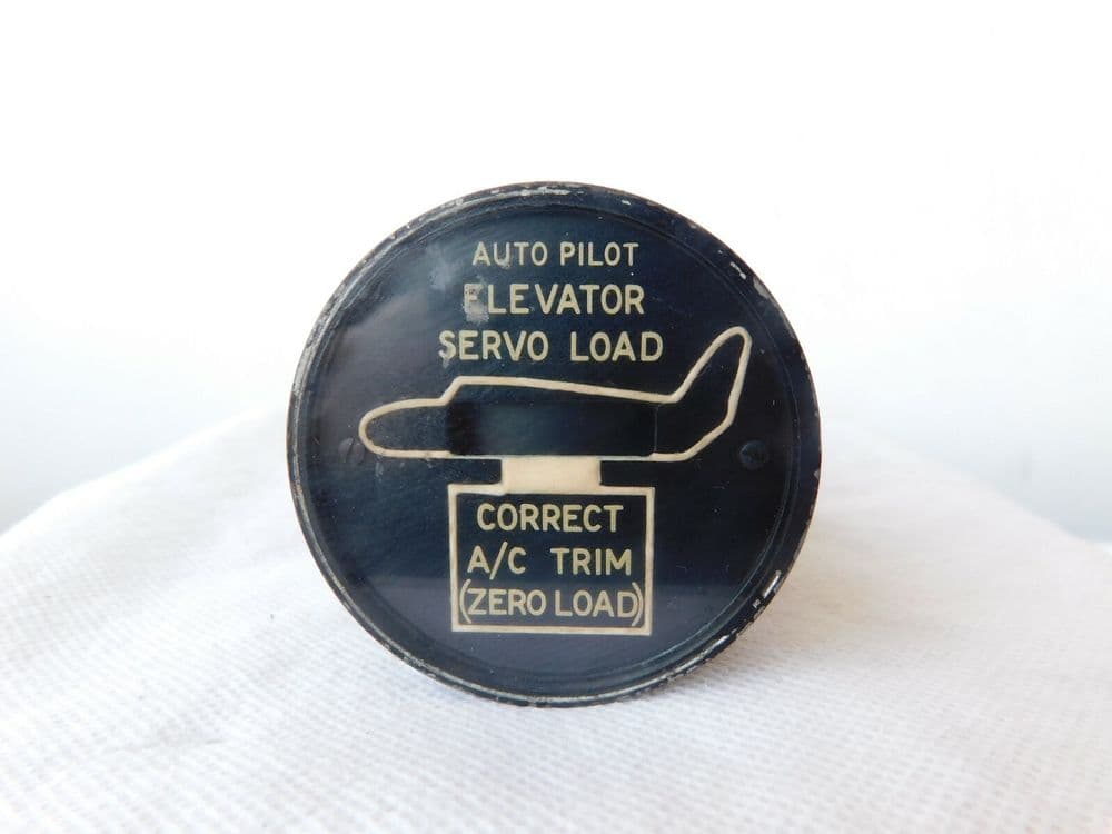 Ex RAF Aircraft Remote Trim Indicator Type A Ref No 6T/218 1R3B