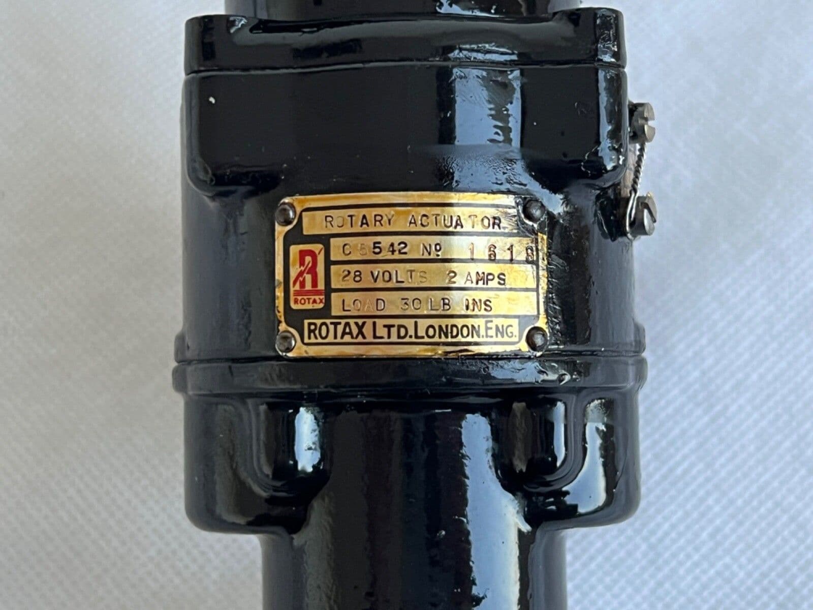 Ex RAF Aircraft Rotax Rotary Actuator Type C5542 28V 2A Load 30LB D5C