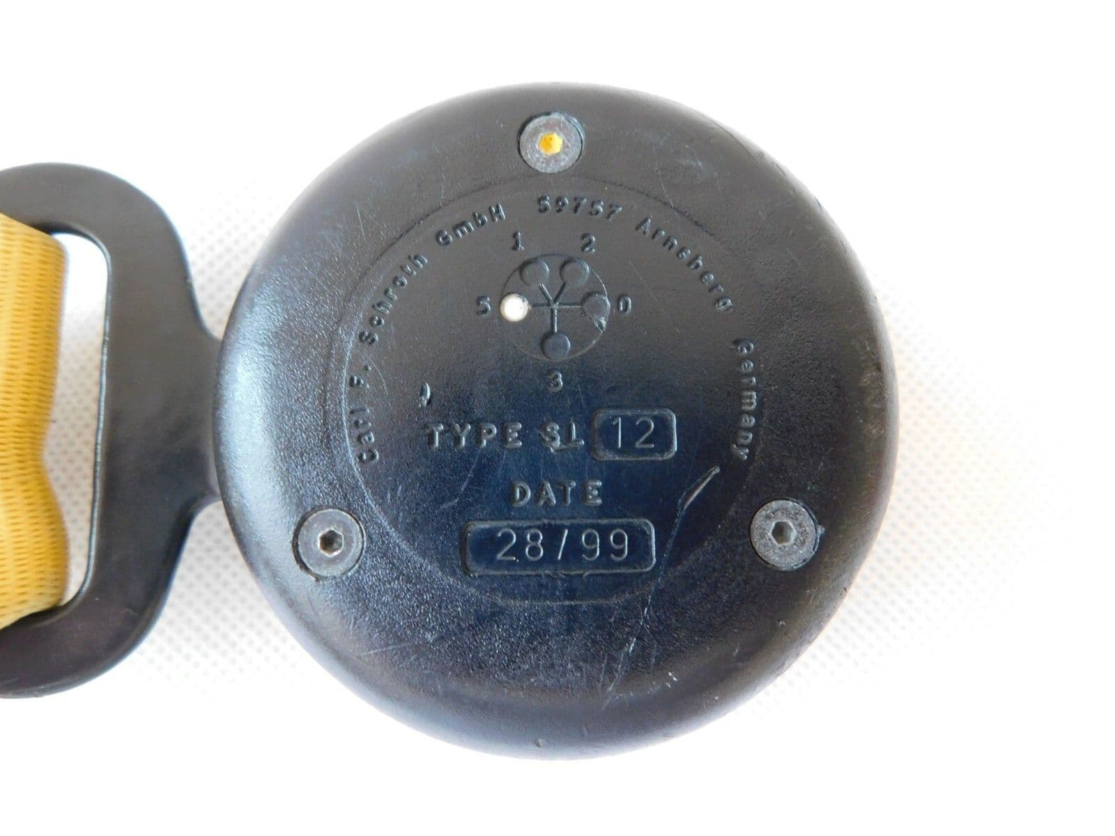 Ex RAF Aircraft Seat Four Point Harness And Quick Release Buckle 1R12A