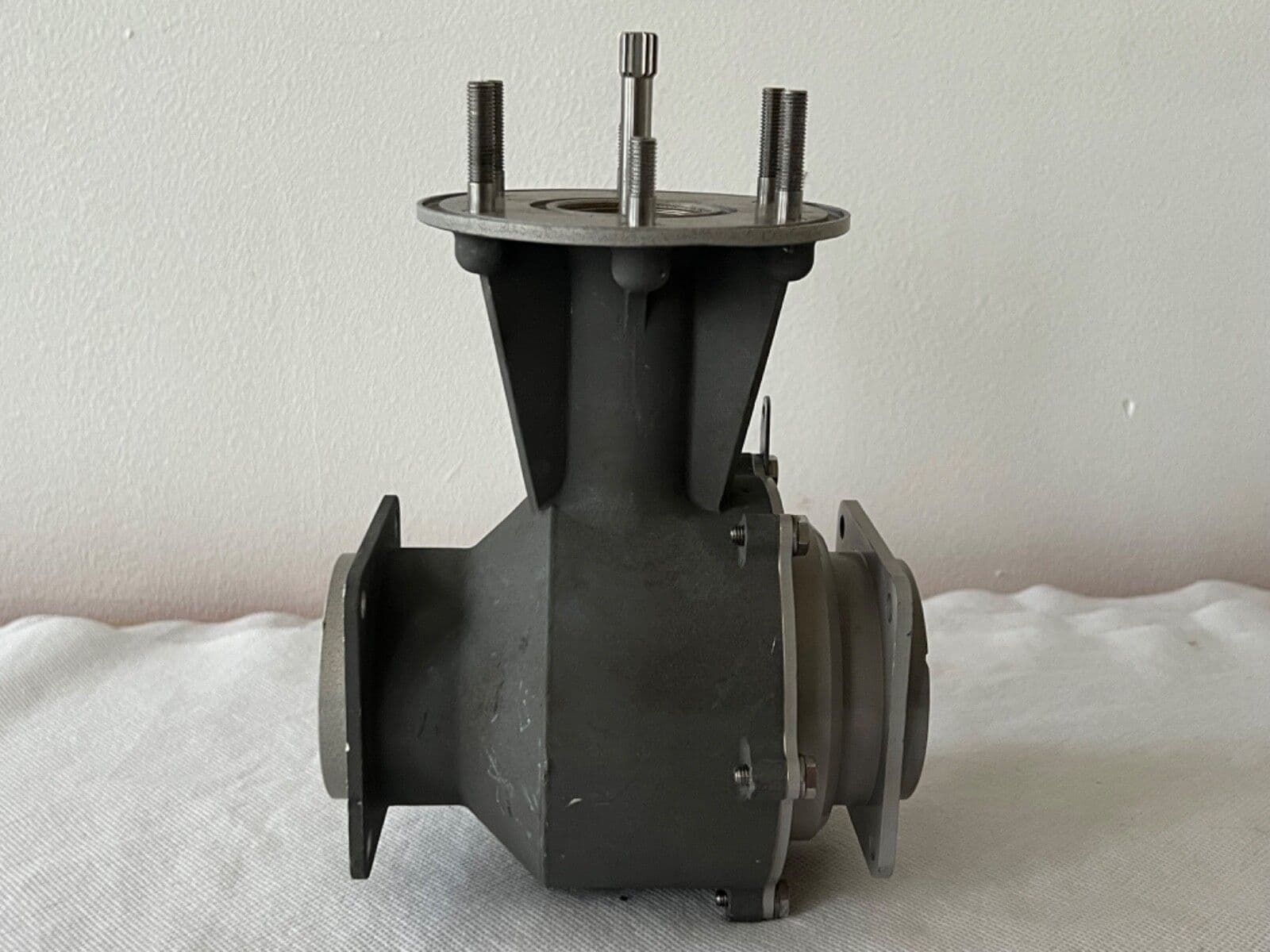Ex RAF Aircraft Tank Shut-Off Valve Aviation Art Upcycle D5C