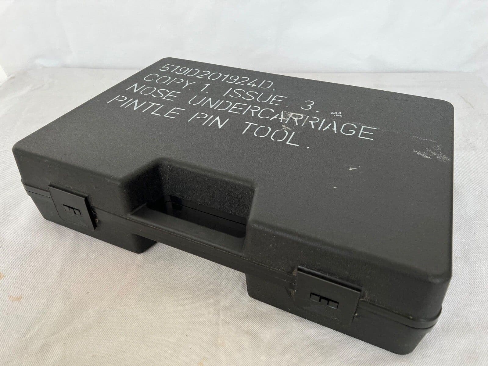 Ex RAF Aircraft Tool Storage Transport Carry Case 1 Handle 2 Catches PL62