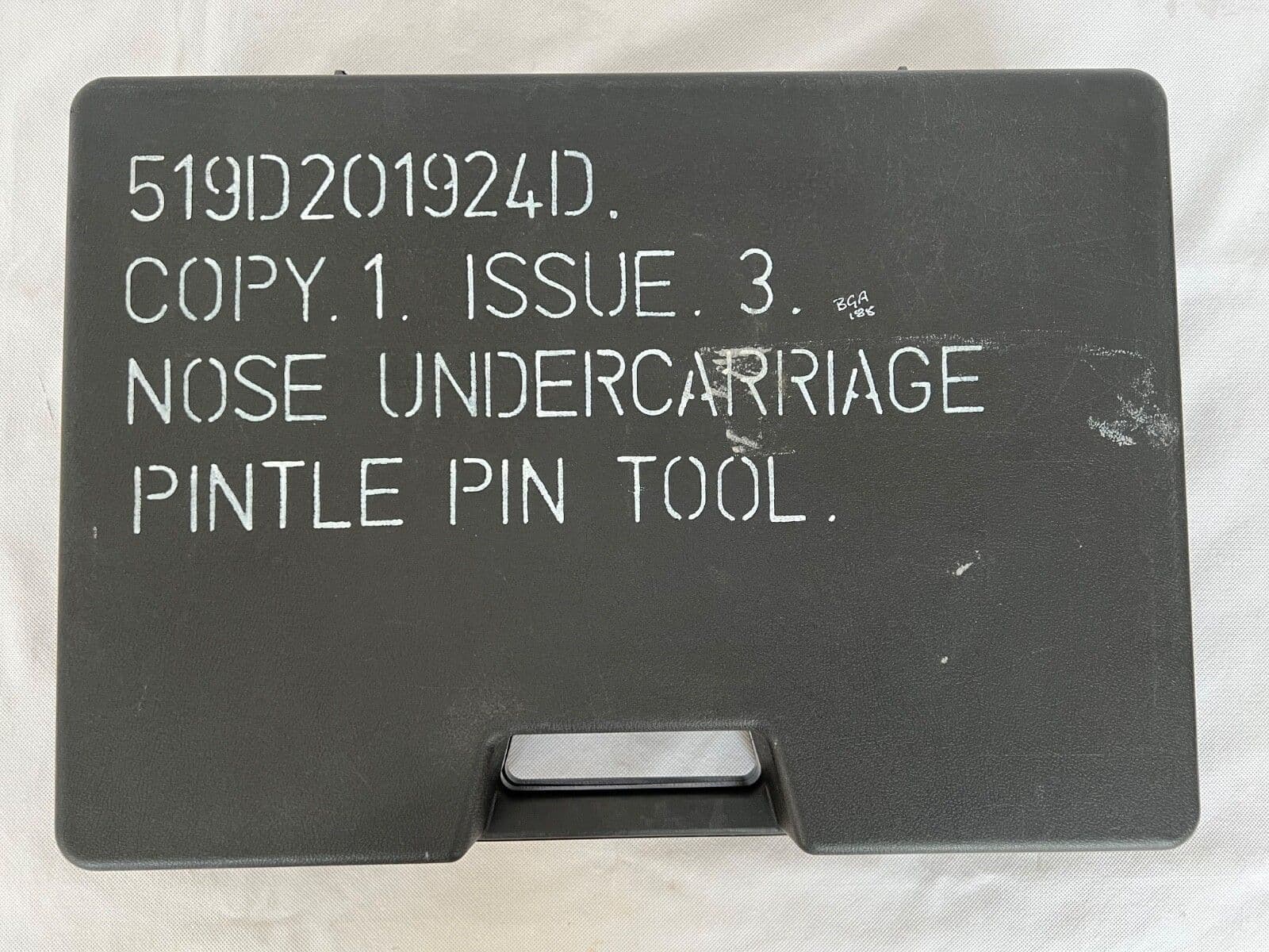 Ex RAF Aircraft Tool Storage Transport Carry Case 1 Handle 2 Catches PL62