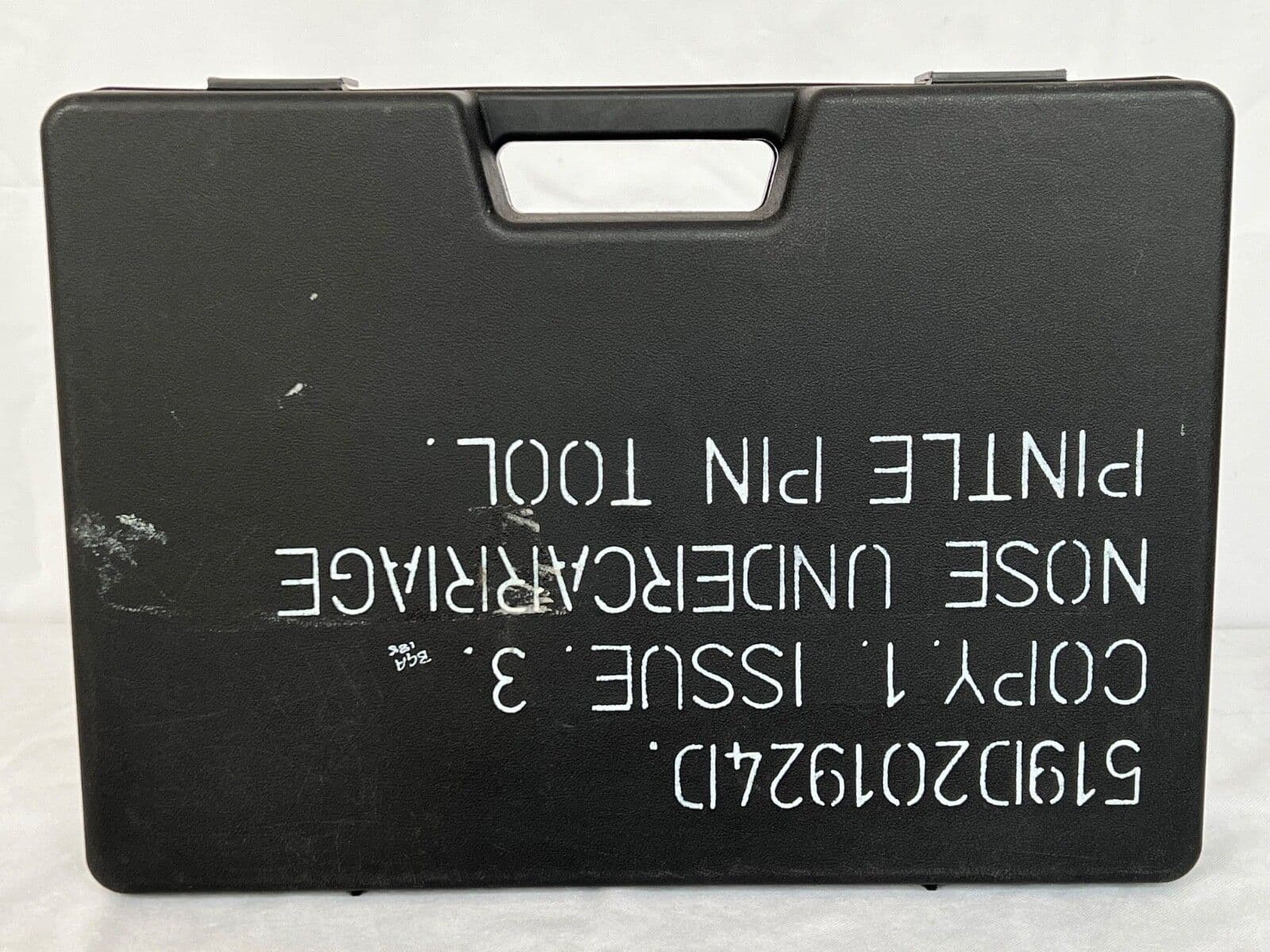 Ex RAF Aircraft Tool Storage Transport Carry Case 1 Handle 2 Catches PL62