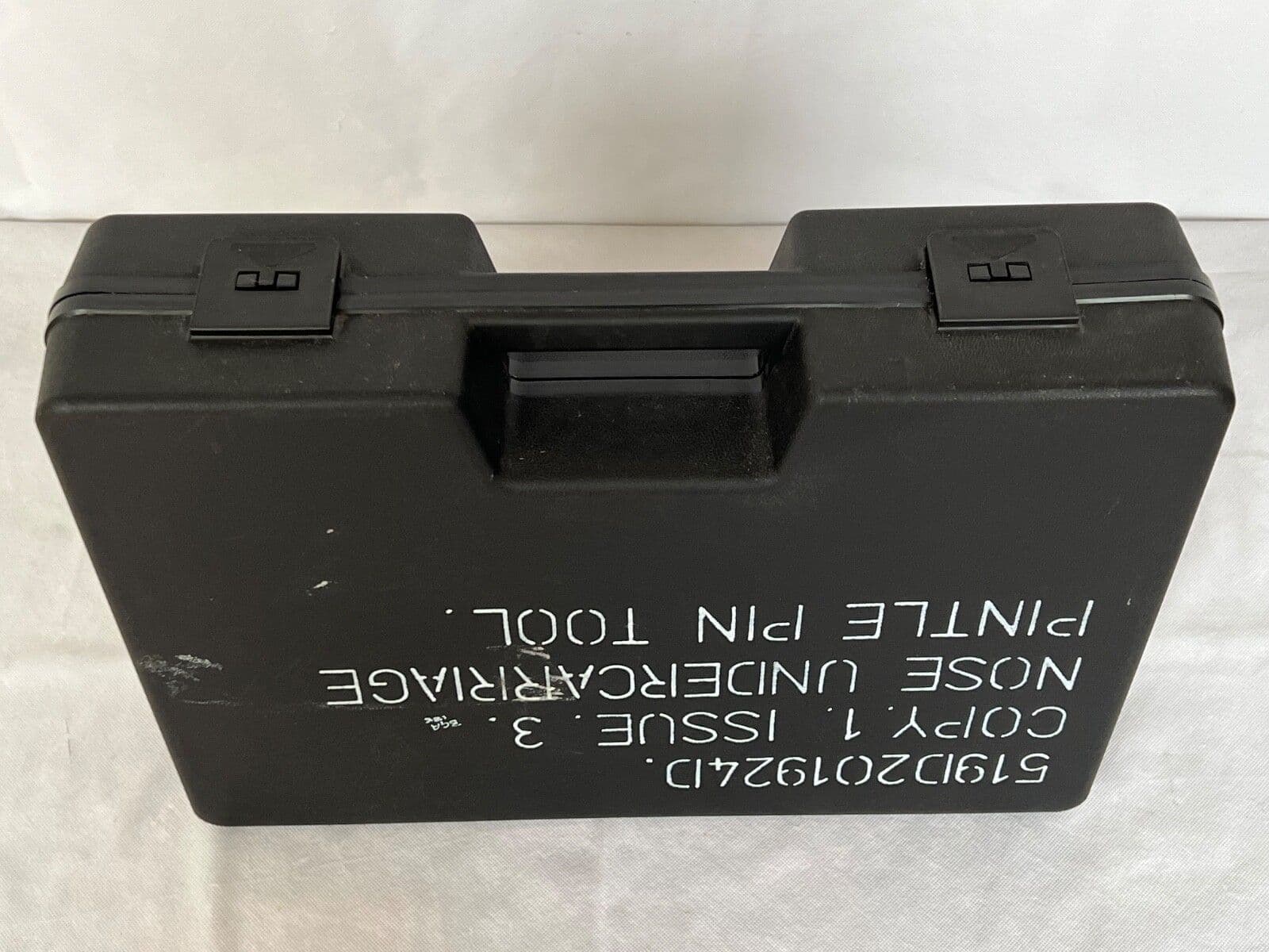 Ex RAF Aircraft Tool Storage Transport Carry Case 1 Handle 2 Catches PL62