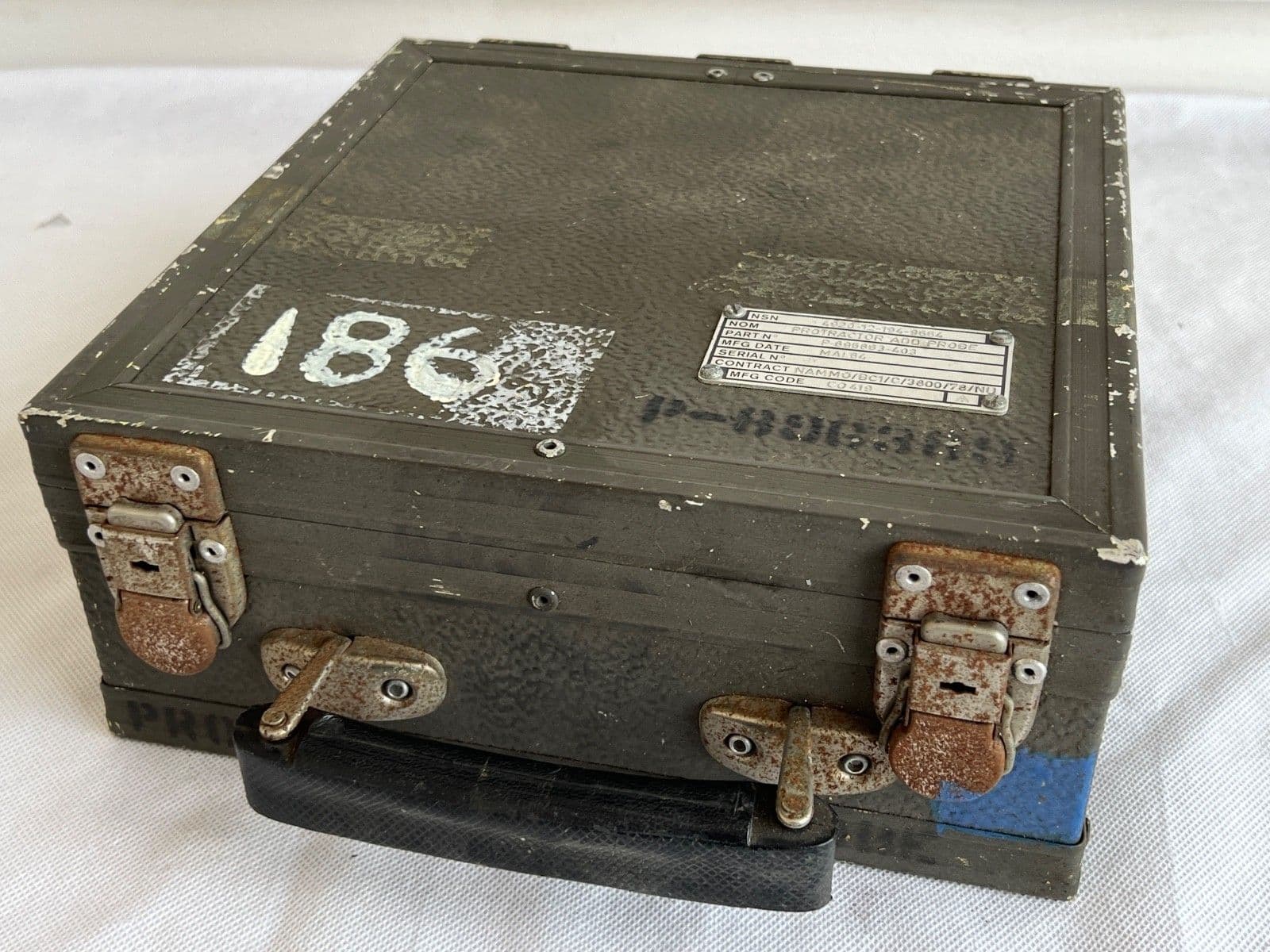 Ex RAF Aluminium Storage Case With Removable Foam Inside GR5B