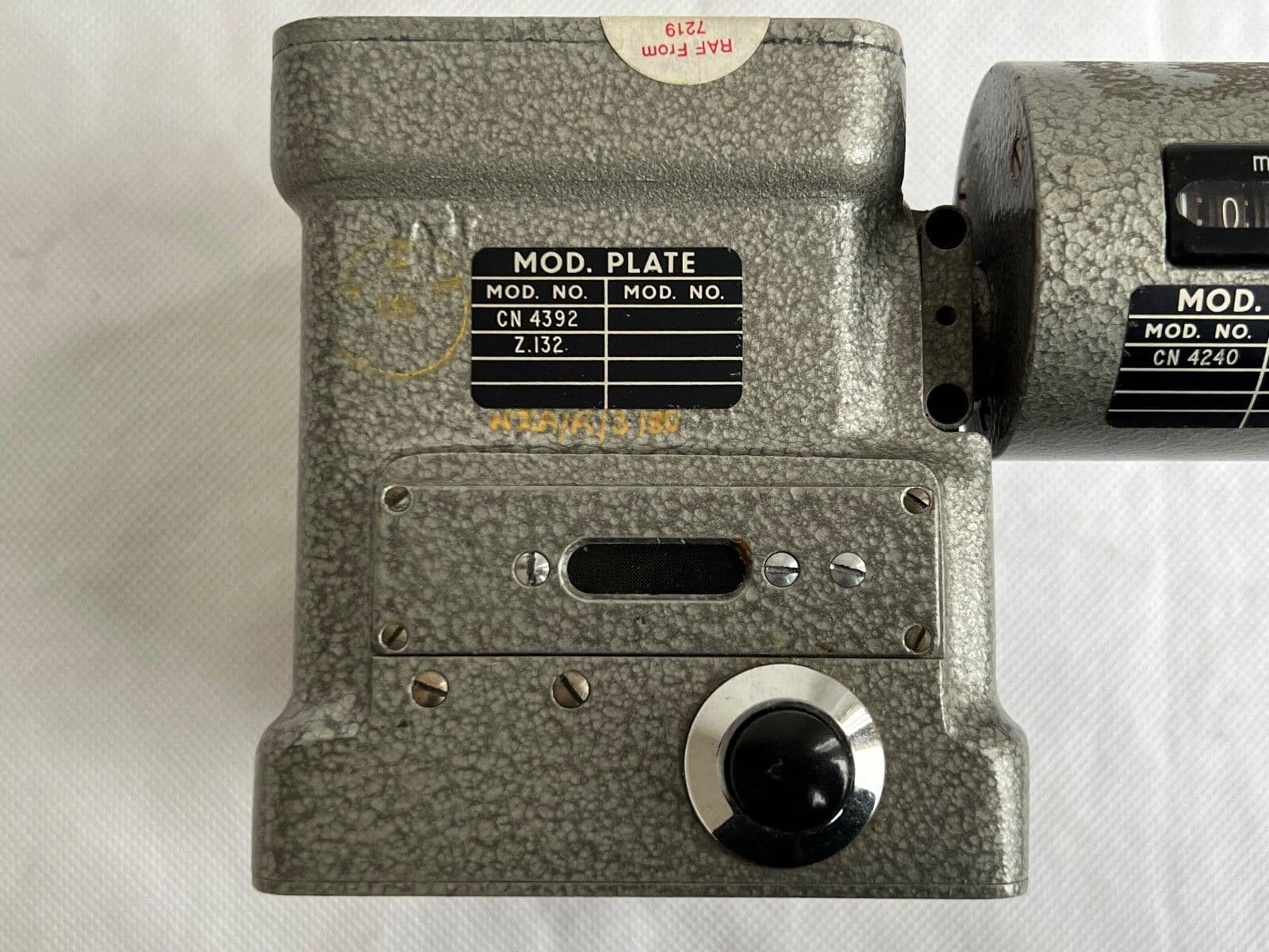 Ex RAF Aneroid Portable Barometer By Mechanism Ltd Ref No 6C/2154 D4C