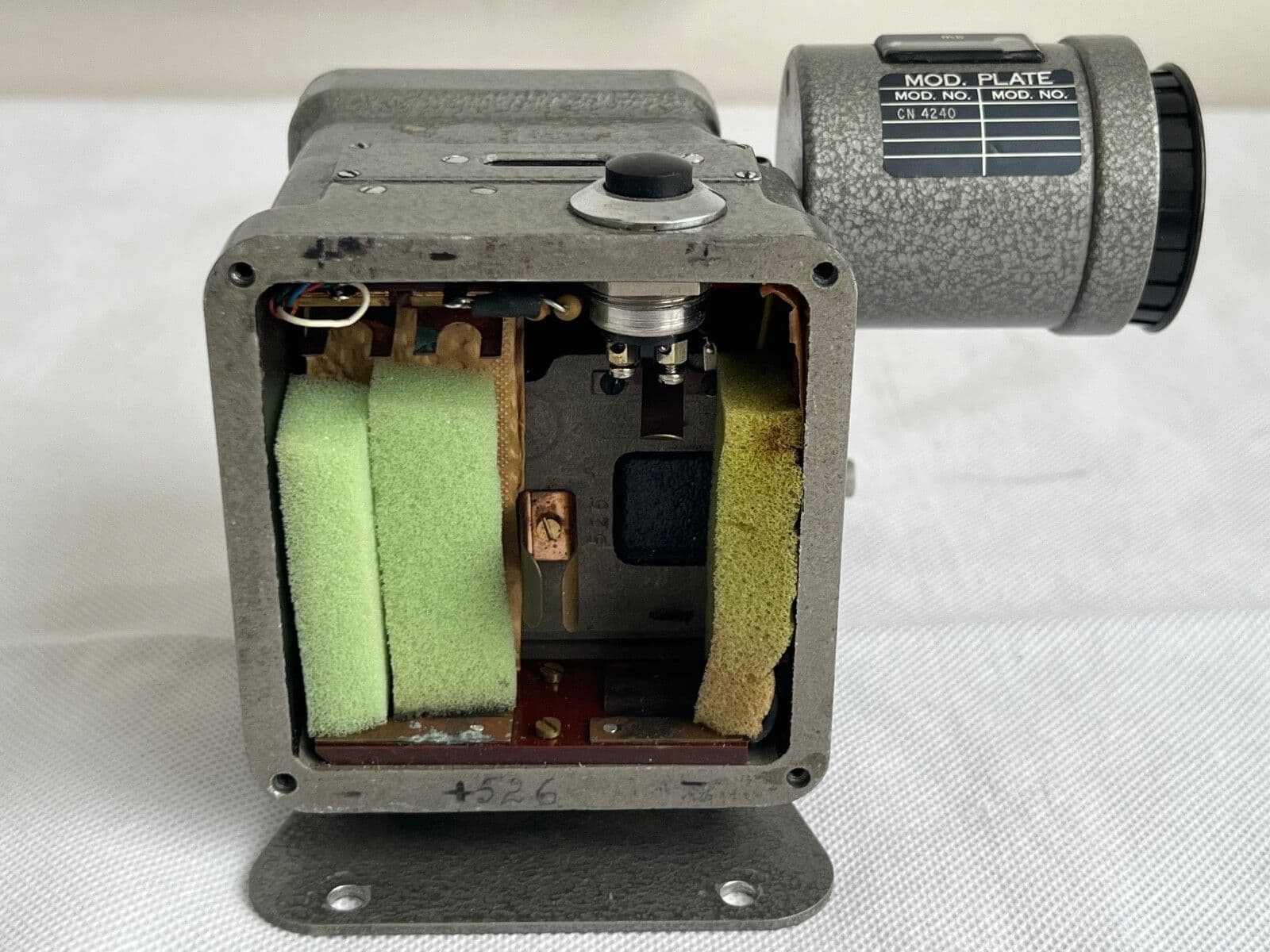 Ex RAF Aneroid Portable Barometer By Mechanism Ltd Ref No 6C/2154 D5D