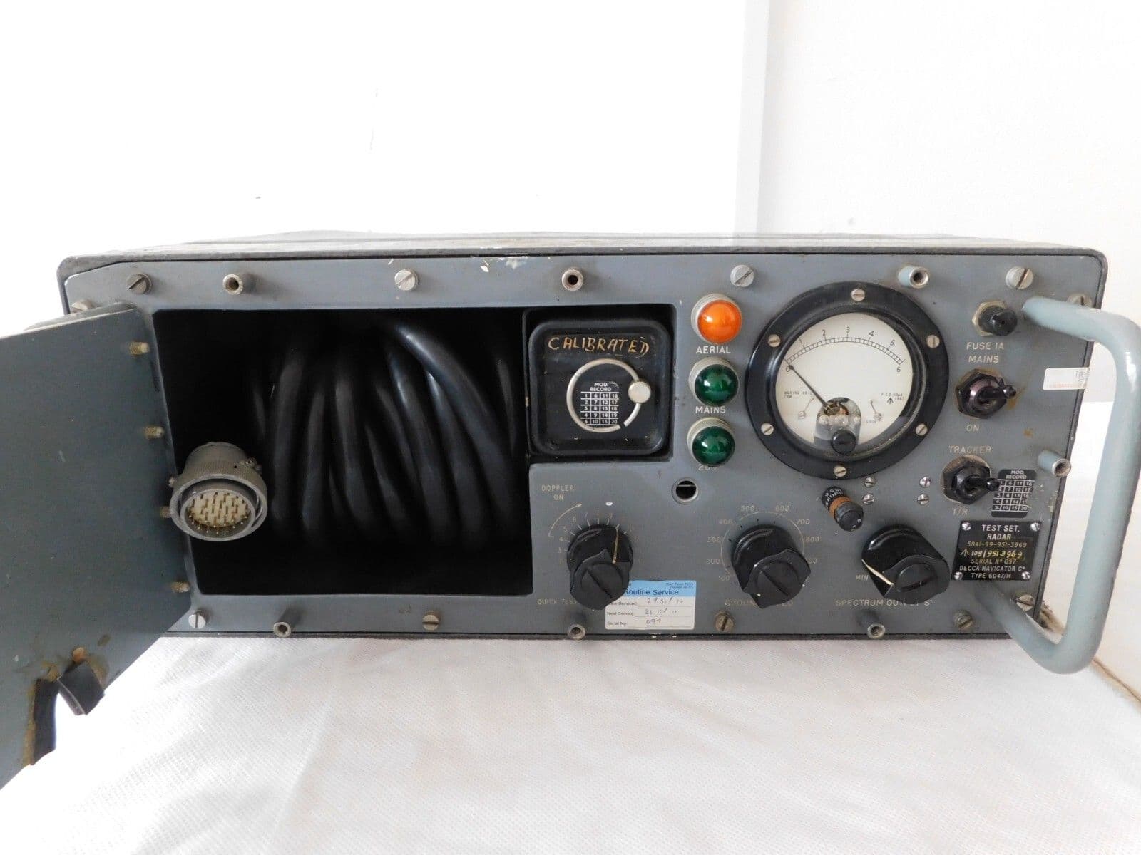 Ex RAF Decca Radar Test Set Type 6047/M PL1