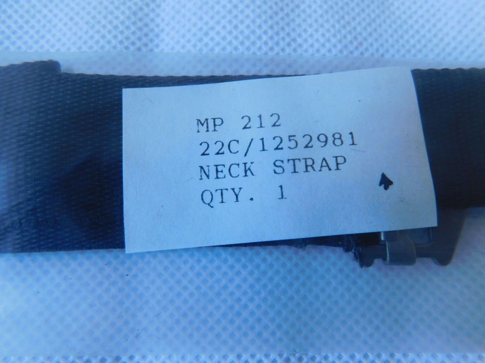 Ex RAF Flying Helmet MK2 And MK3 Neck Strap MP212 New 1R7C