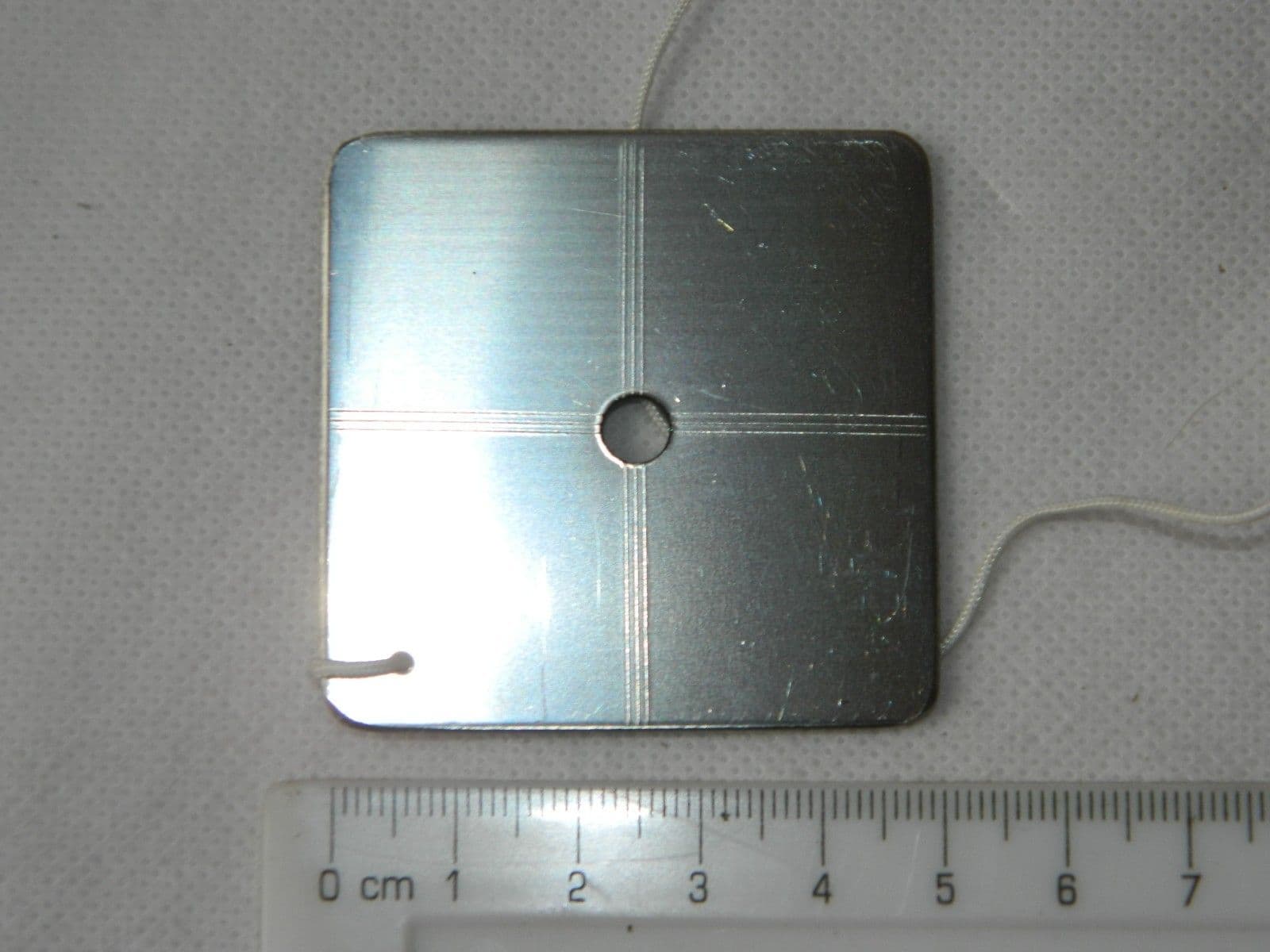 Ex RAF Heliograph Mirror from Life Preserver Jacket 1R9D