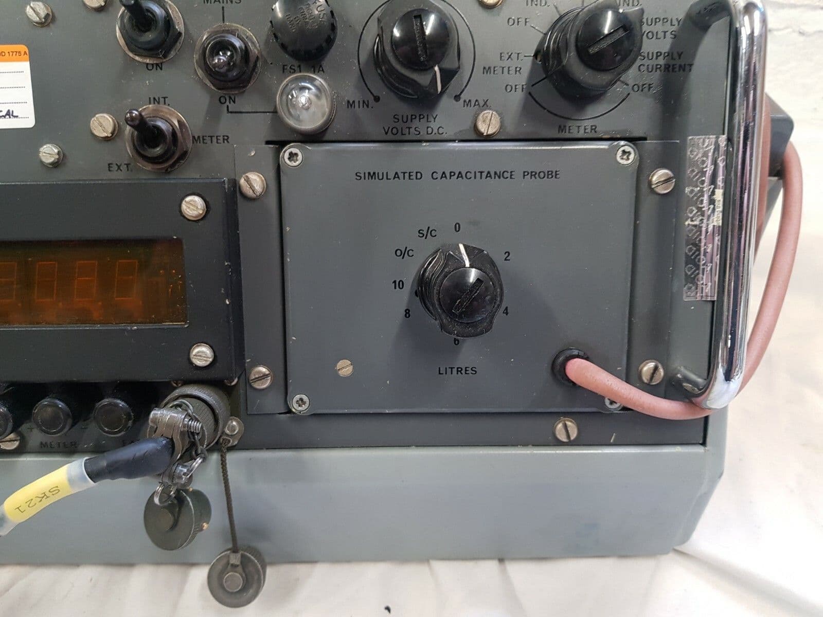 Ex RAF LOX Contents Gauging System Test Set GR5A