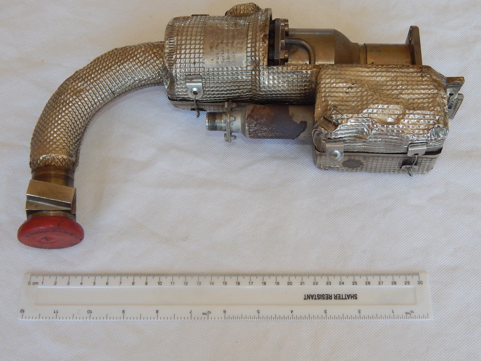 Ex RAF Tornado Aircraft Pressure Reducing And Shut Off Valve Assembly 1R7C
