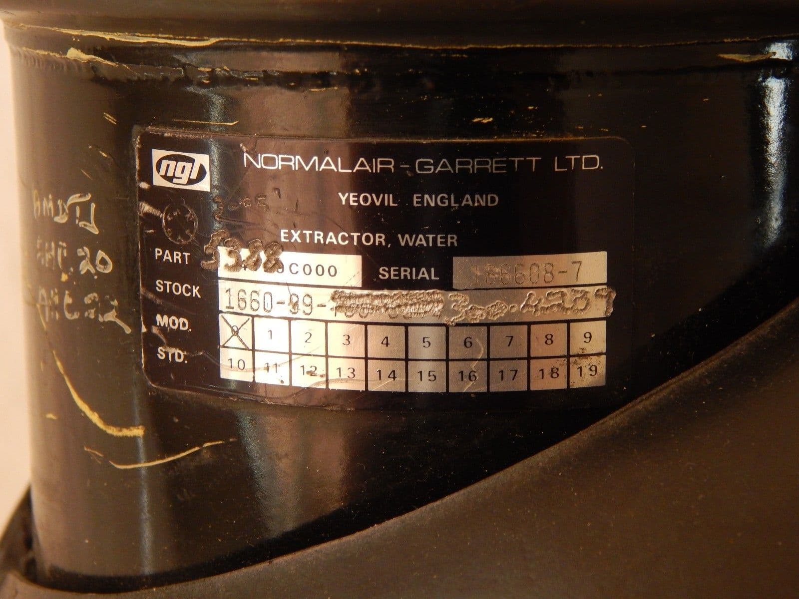 Ex RAF Tornado Aircraft Water Extractor Case Upcycle 1R14E