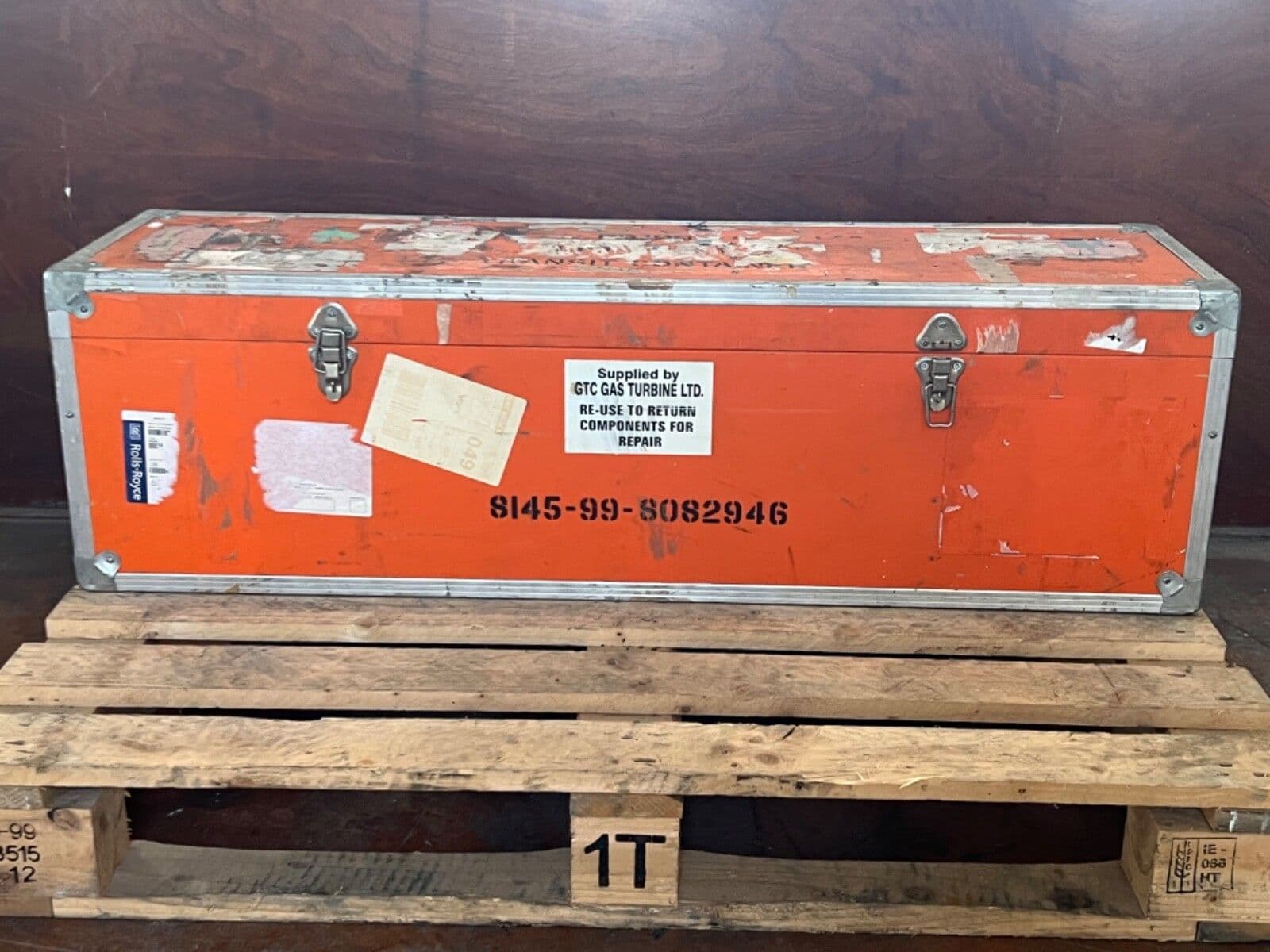 Ex RAF Transport Transit Case With Foam Inside PC3
