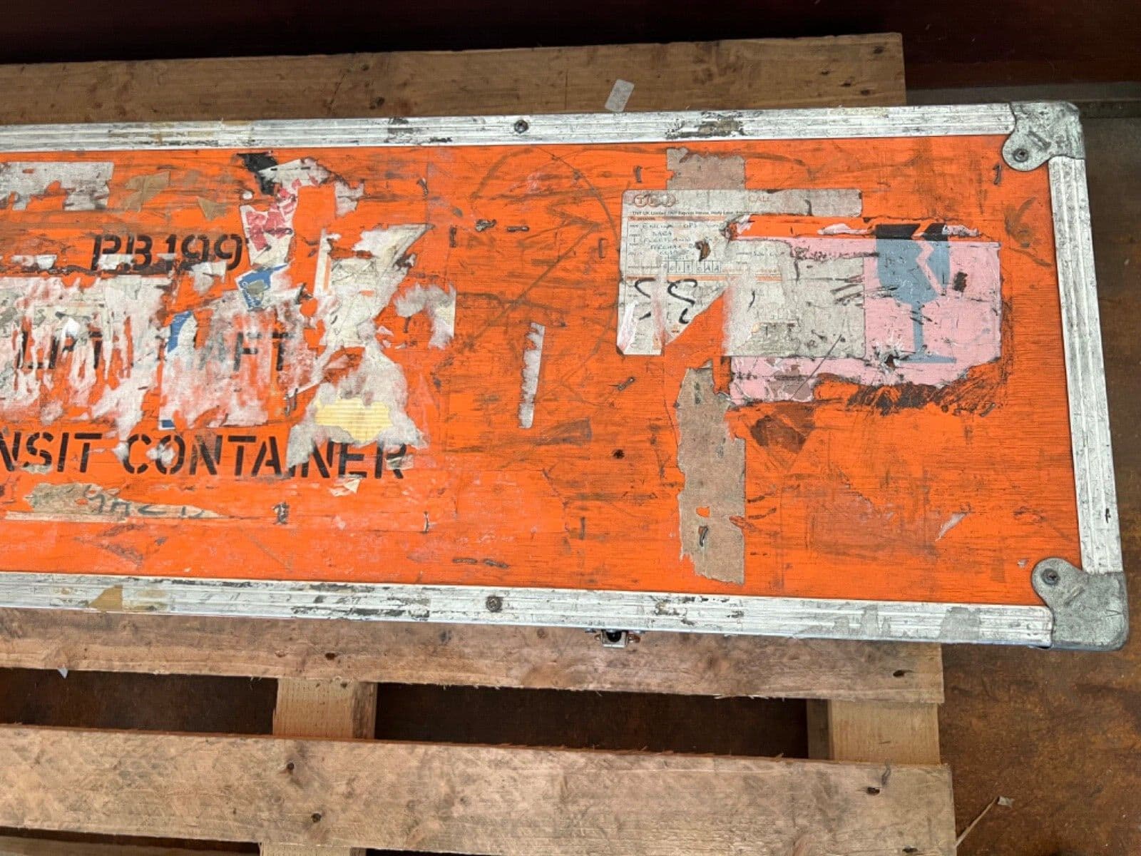 Ex RAF Transport Transit Case With Foam Inside PC3