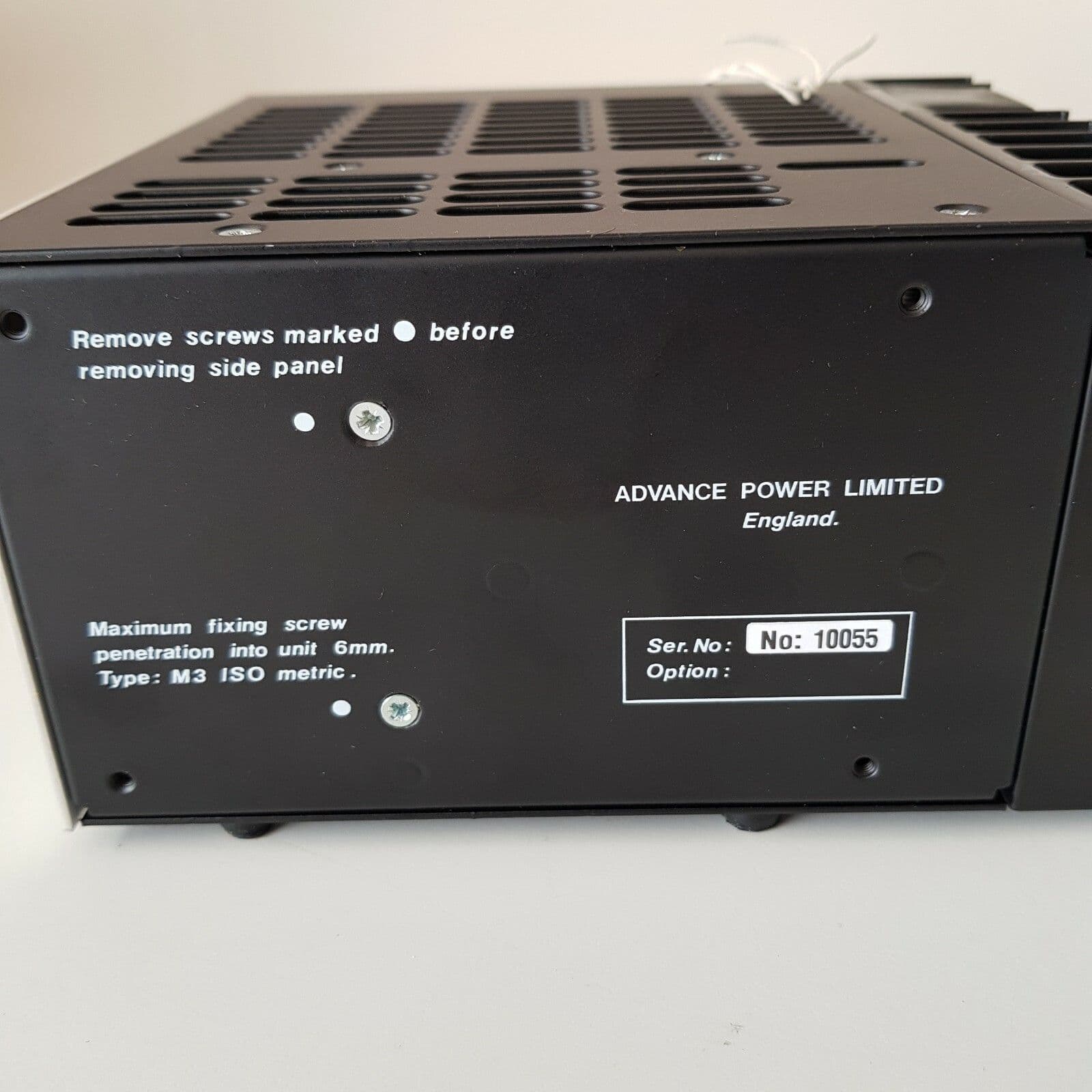 Farnell Advance Stabilised 24V 10A Power Supply PSU 1R13B
