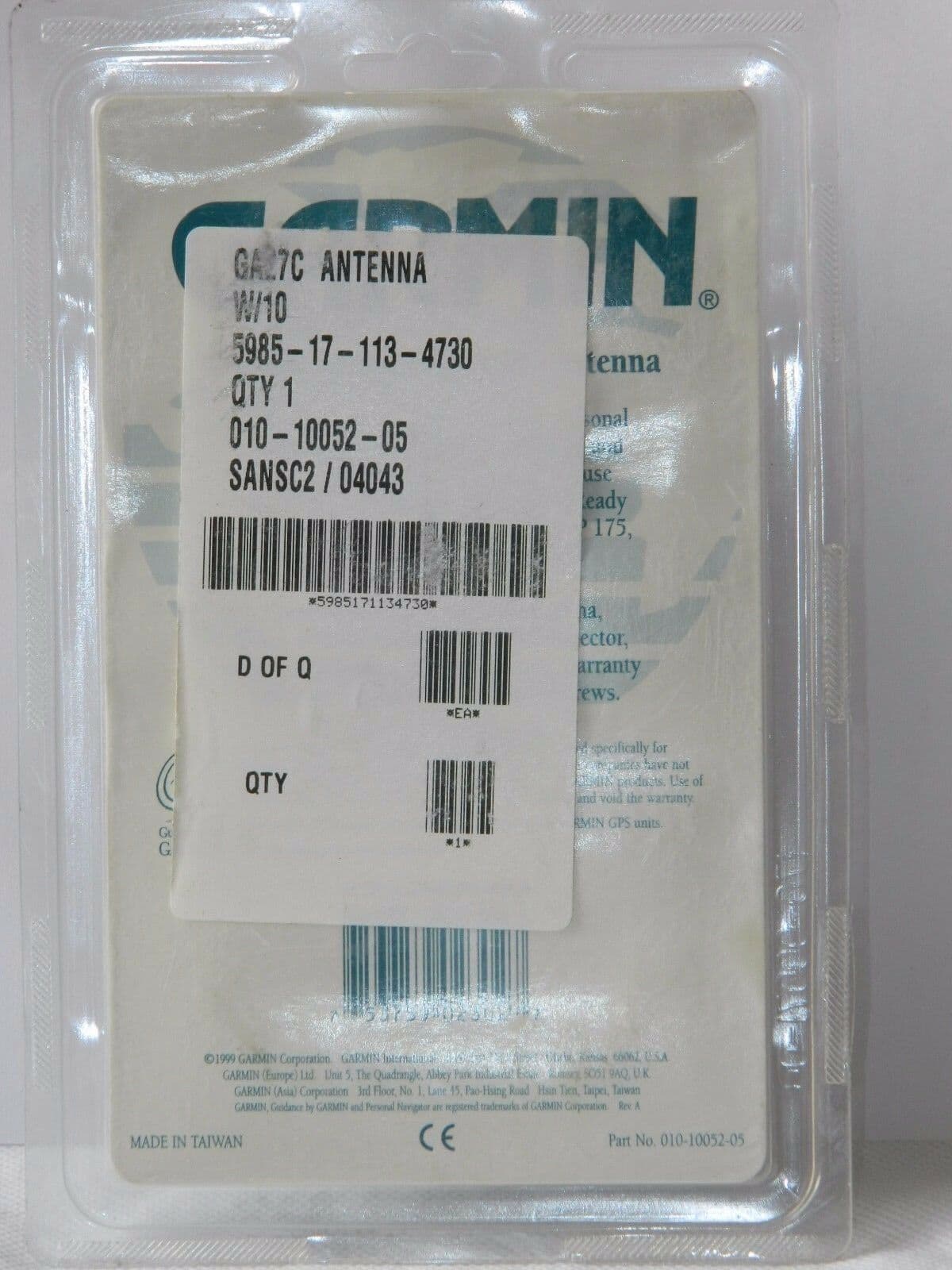 Garmin Low Profile GPS Antenna GA27C