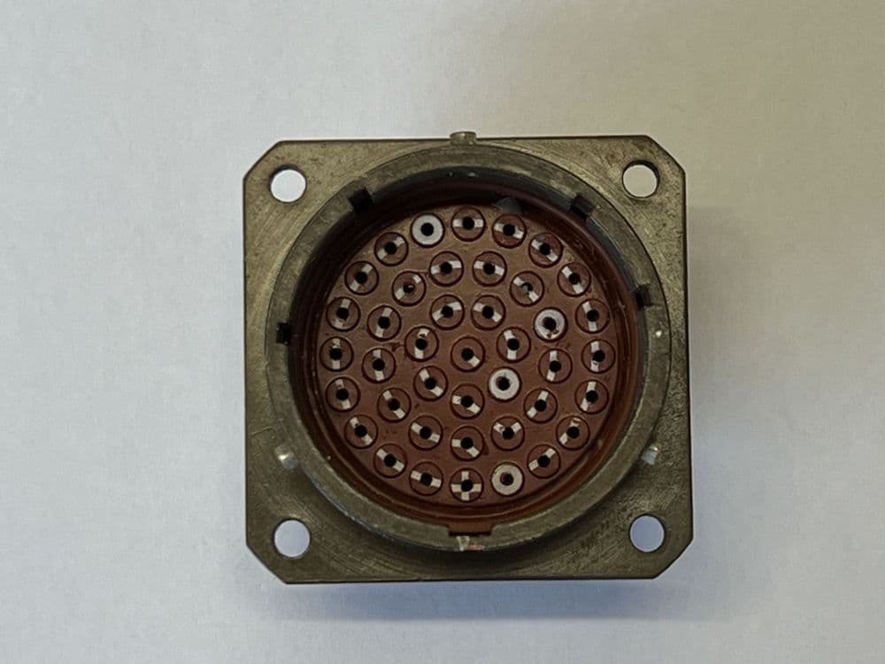 Hellermann Deutsch Ltd Genuine Bulkhead 41 Pin Connector With 45 Male ...