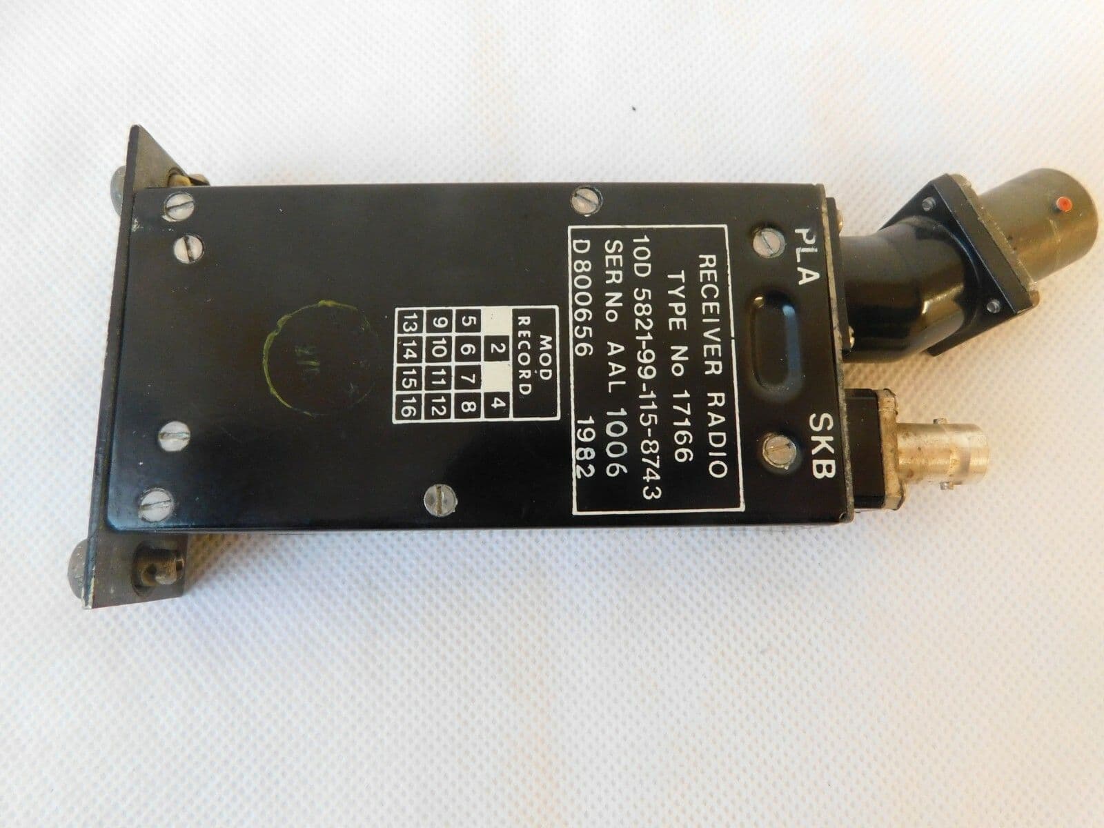 ILS Radio Receiver As Used In Tornado Hawk and Jaguar Aircraft 1R3A