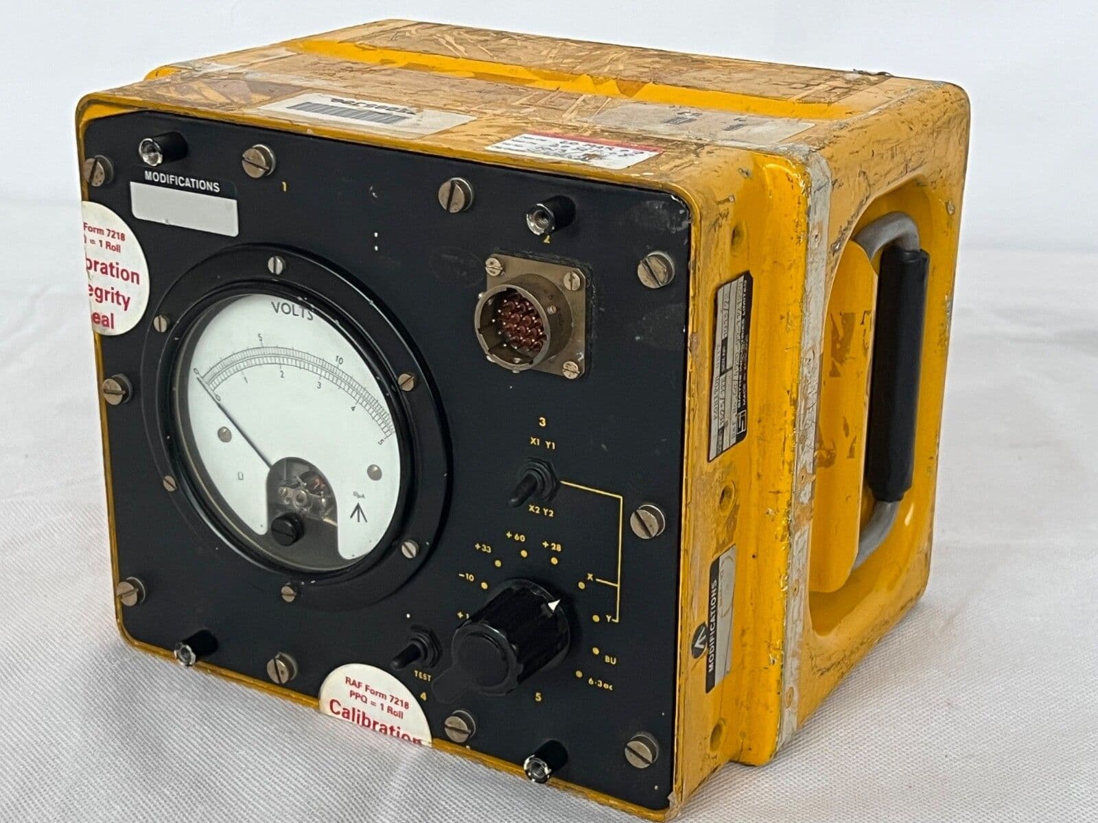 Jaguar Aircraft Voltage Test Set Monitor 4920-99-117-1229 D4E