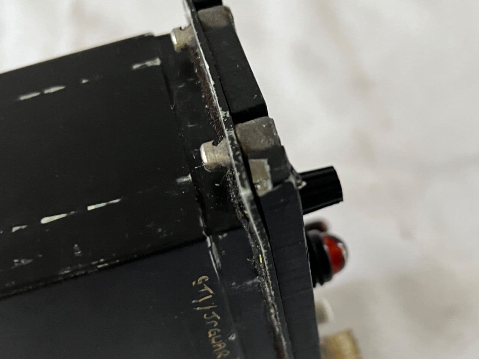 Jaguar T2 Aircraft Rear Cockpit Radio Selector Unit ERSU From ZB615 D5C