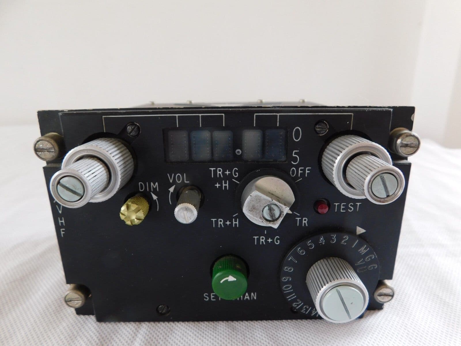 Jetstream T2 Aircraft Radio Station Control Unit From XX481 D5C