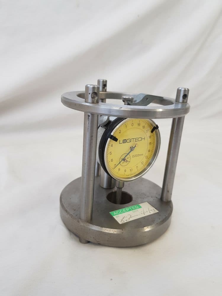 Logitech 1SDG1 Flat Polishing Fixture with Dial Gauge GR7C